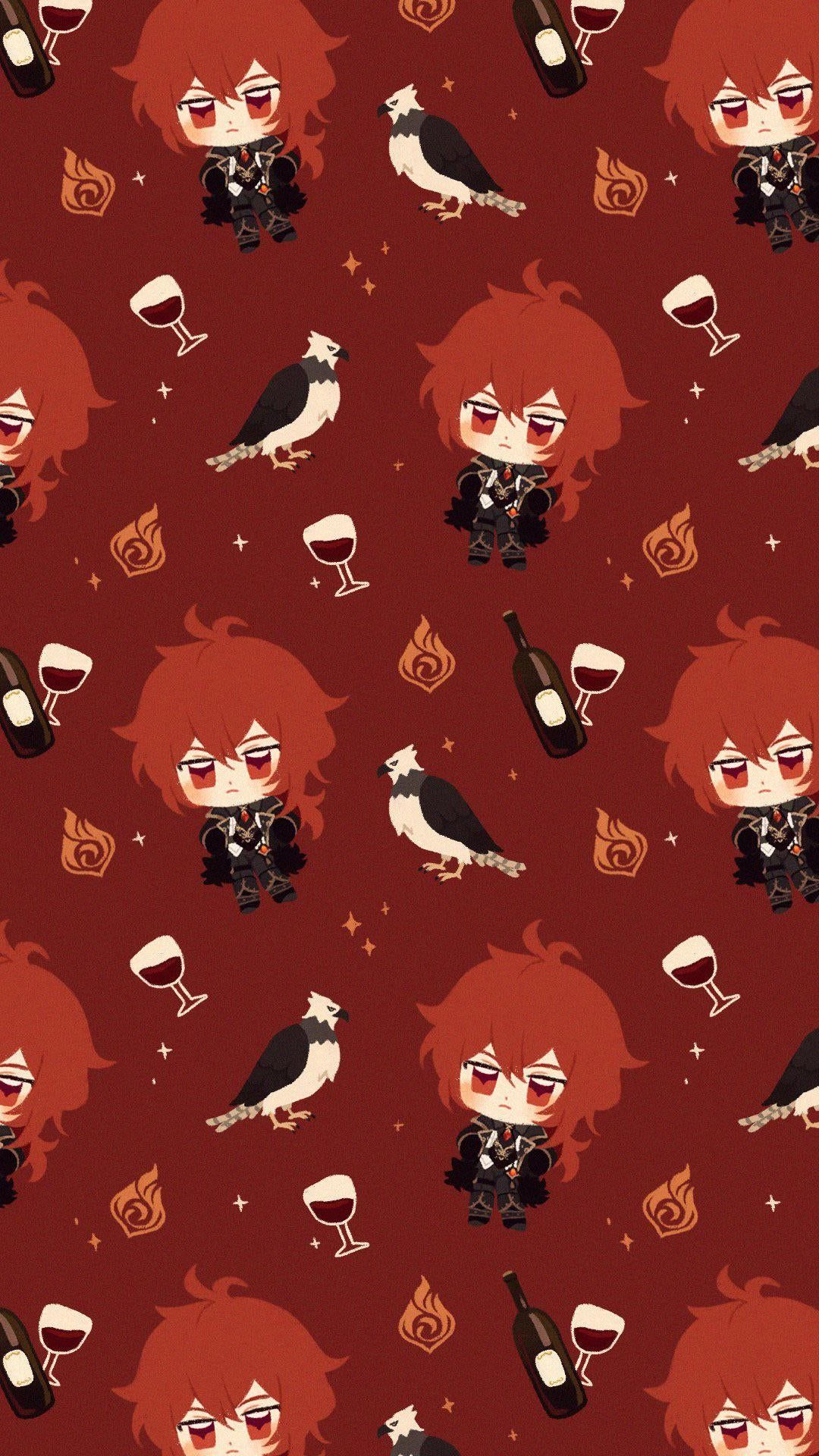 Genshin Impact Diluc Wallpapers - Wallpaper Cave