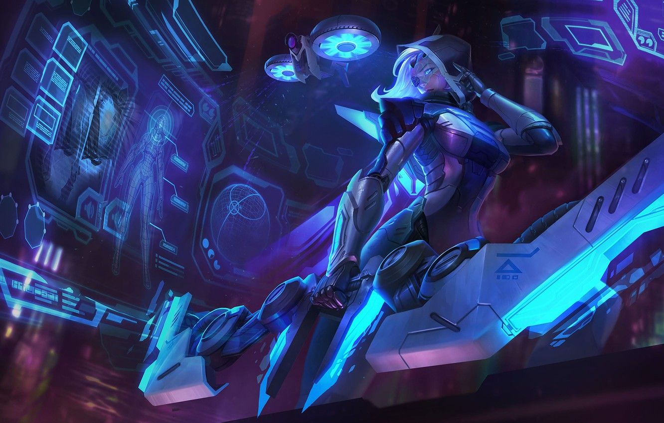 Cyber Girl Wallpapers - Wallpaper Cave