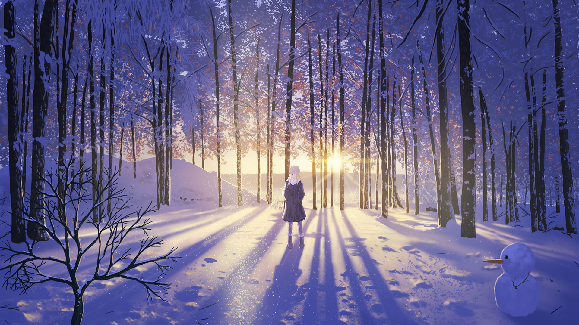 Girl Winter Wallpapers - Wallpaper Cave