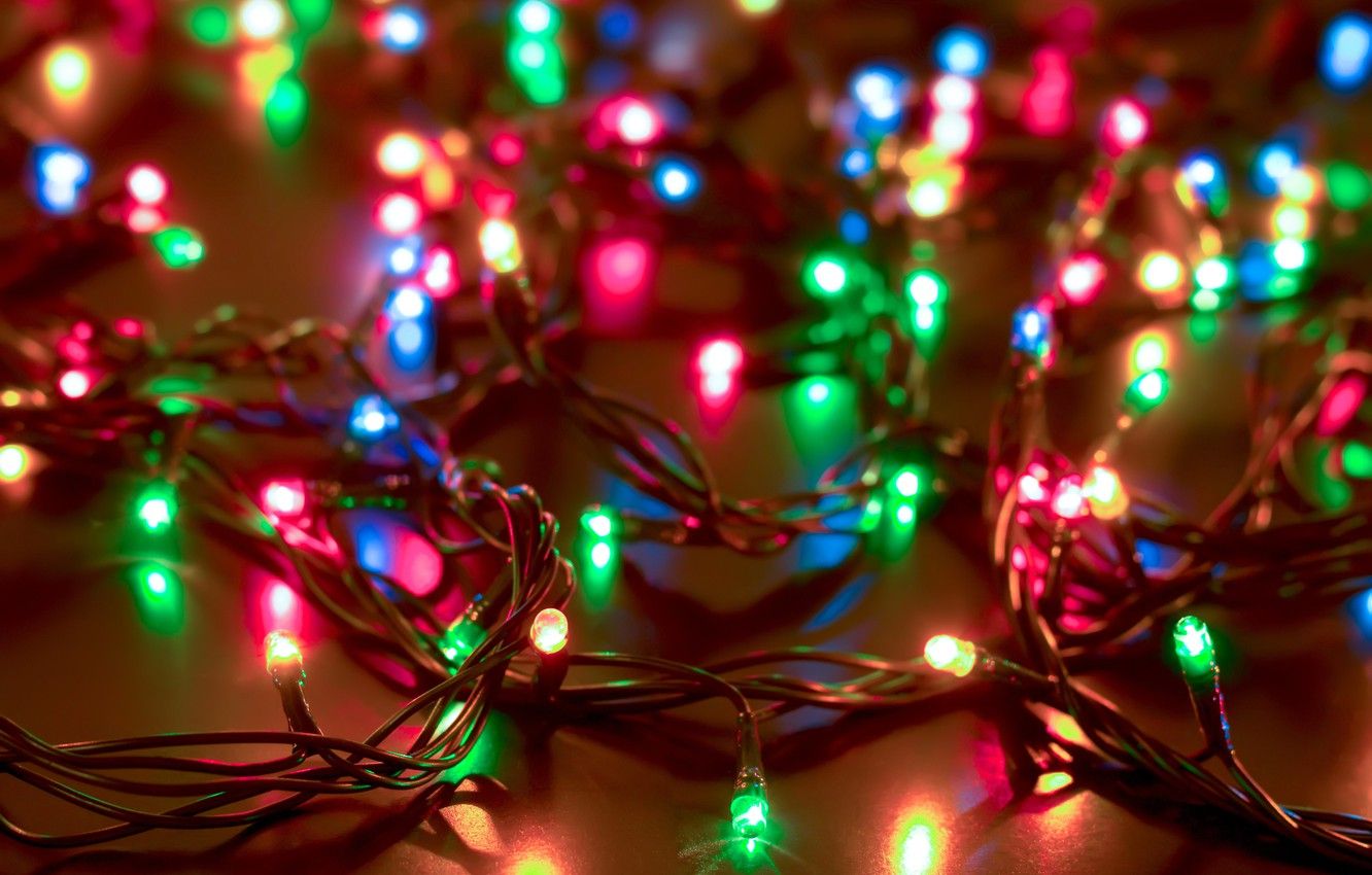 Colorful Christmas Lights Wallpapers - Wallpaper Cave