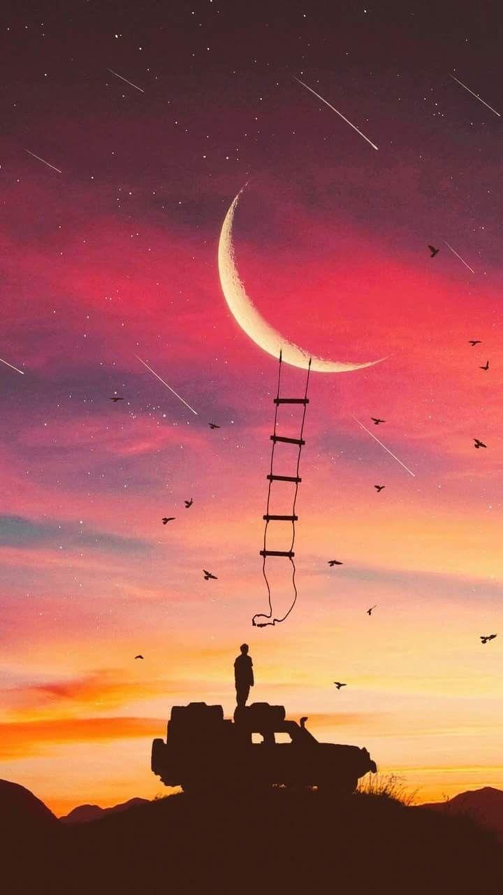 Sunset Cartoon Wallpapers - Wallpaper Cave