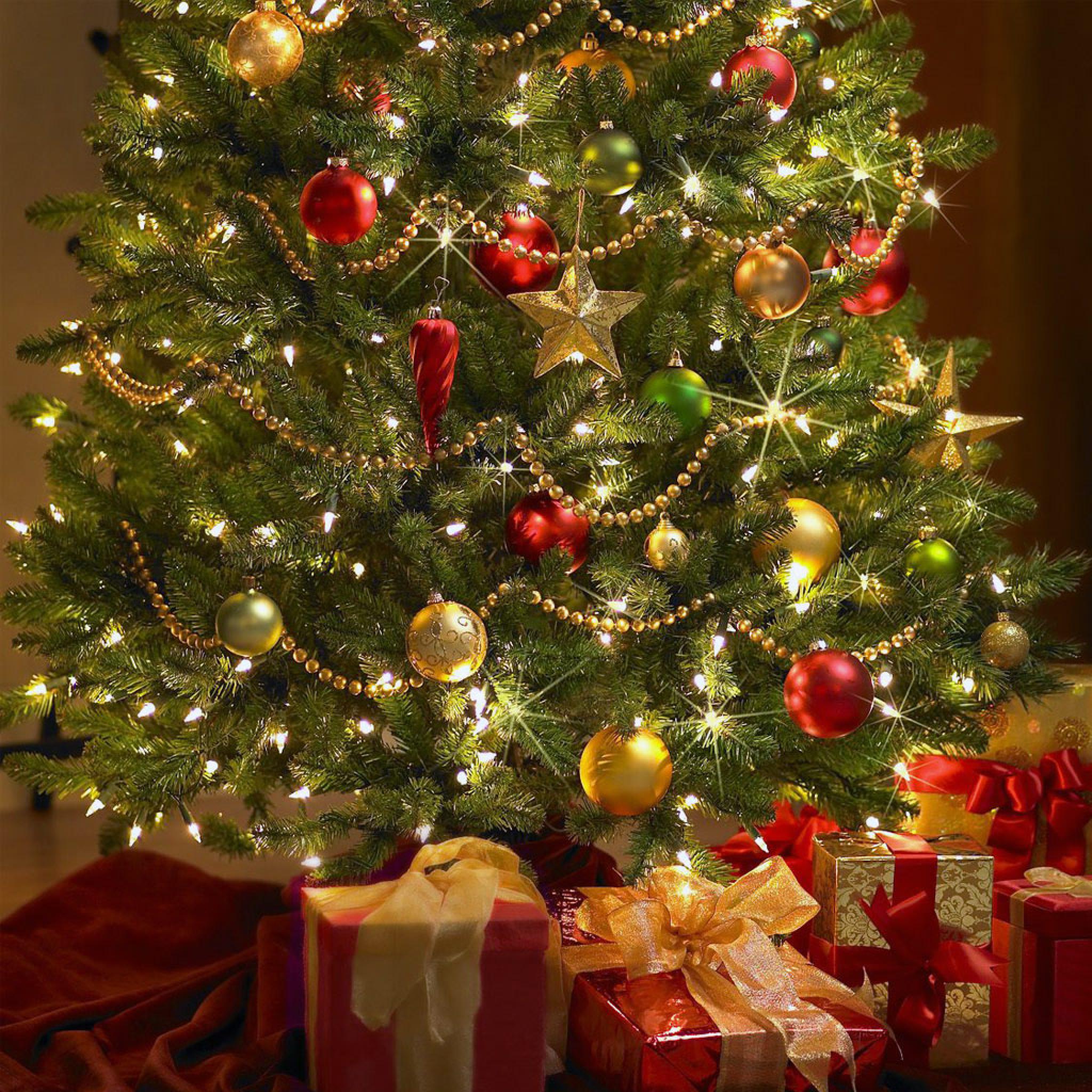 Christmas Tree Decorated Wallpapers - Wallpaper Cave