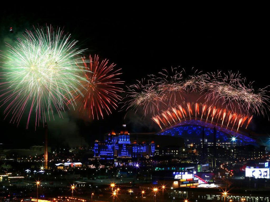 Winter Fireworks Wallpapers - Wallpaper Cave