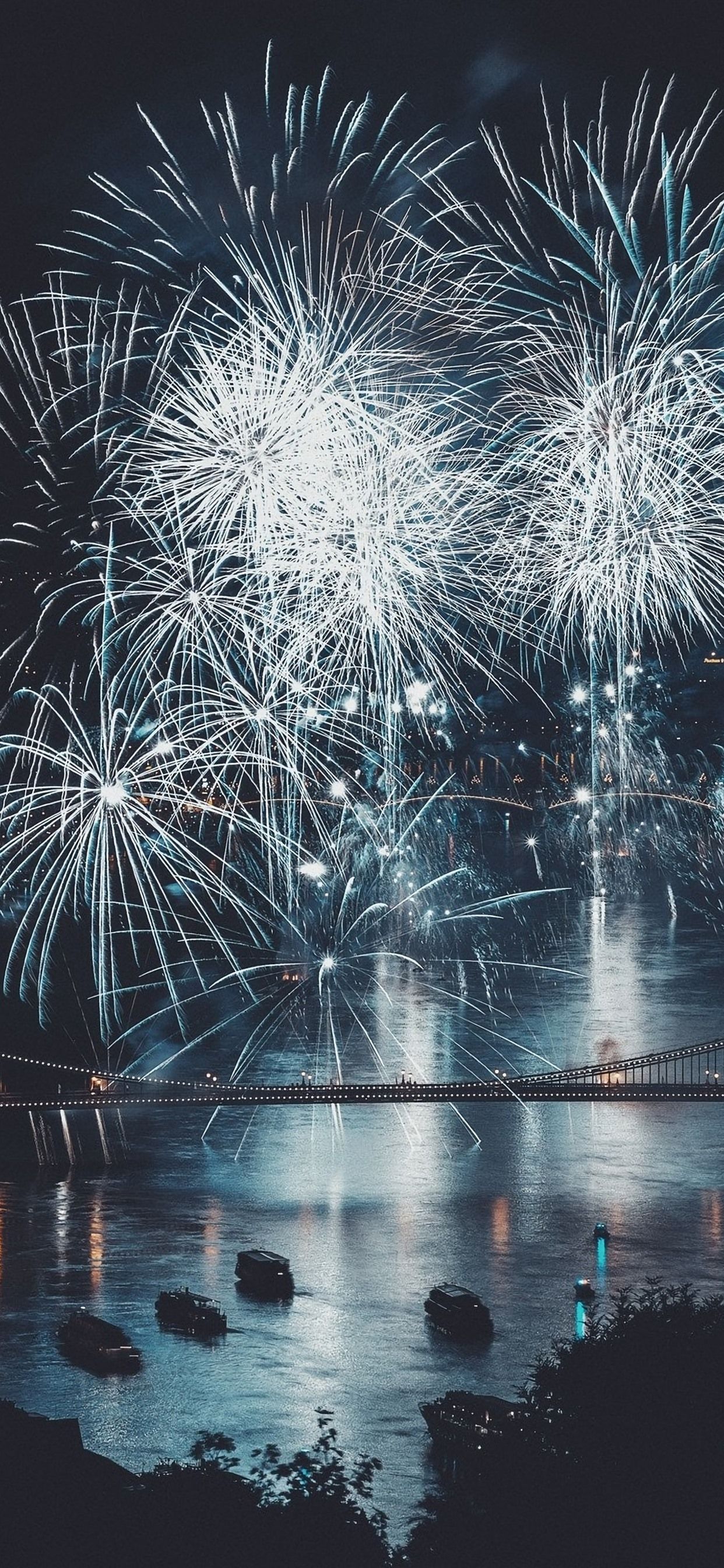 Winter Fireworks Wallpapers - Wallpaper Cave