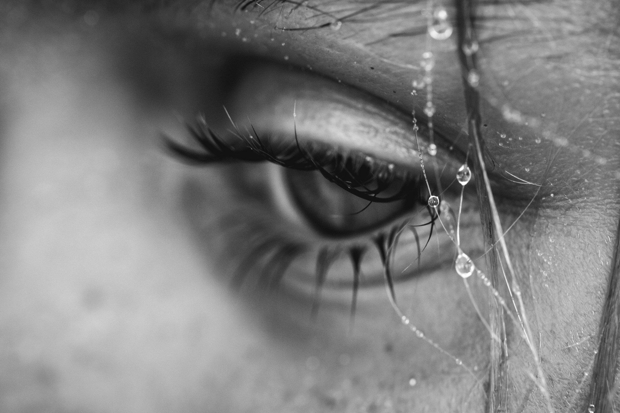 Face Women Water Drops Wallpapers - Wallpaper Cave