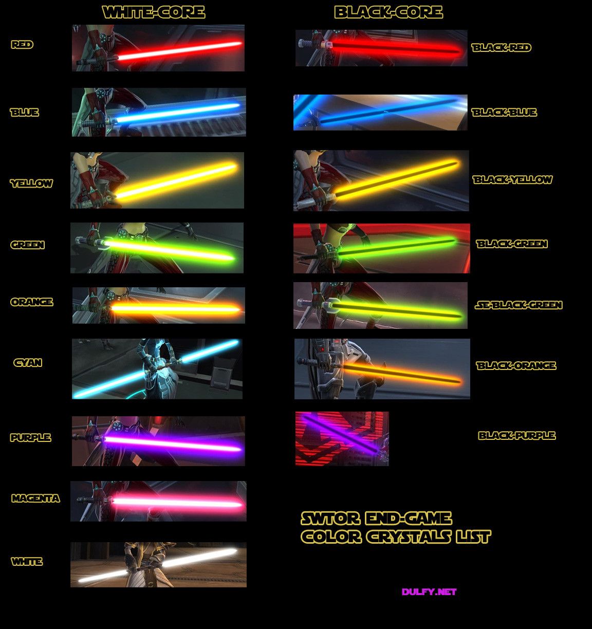 Lightsaber Colors Wallpapers - Wallpaper Cave