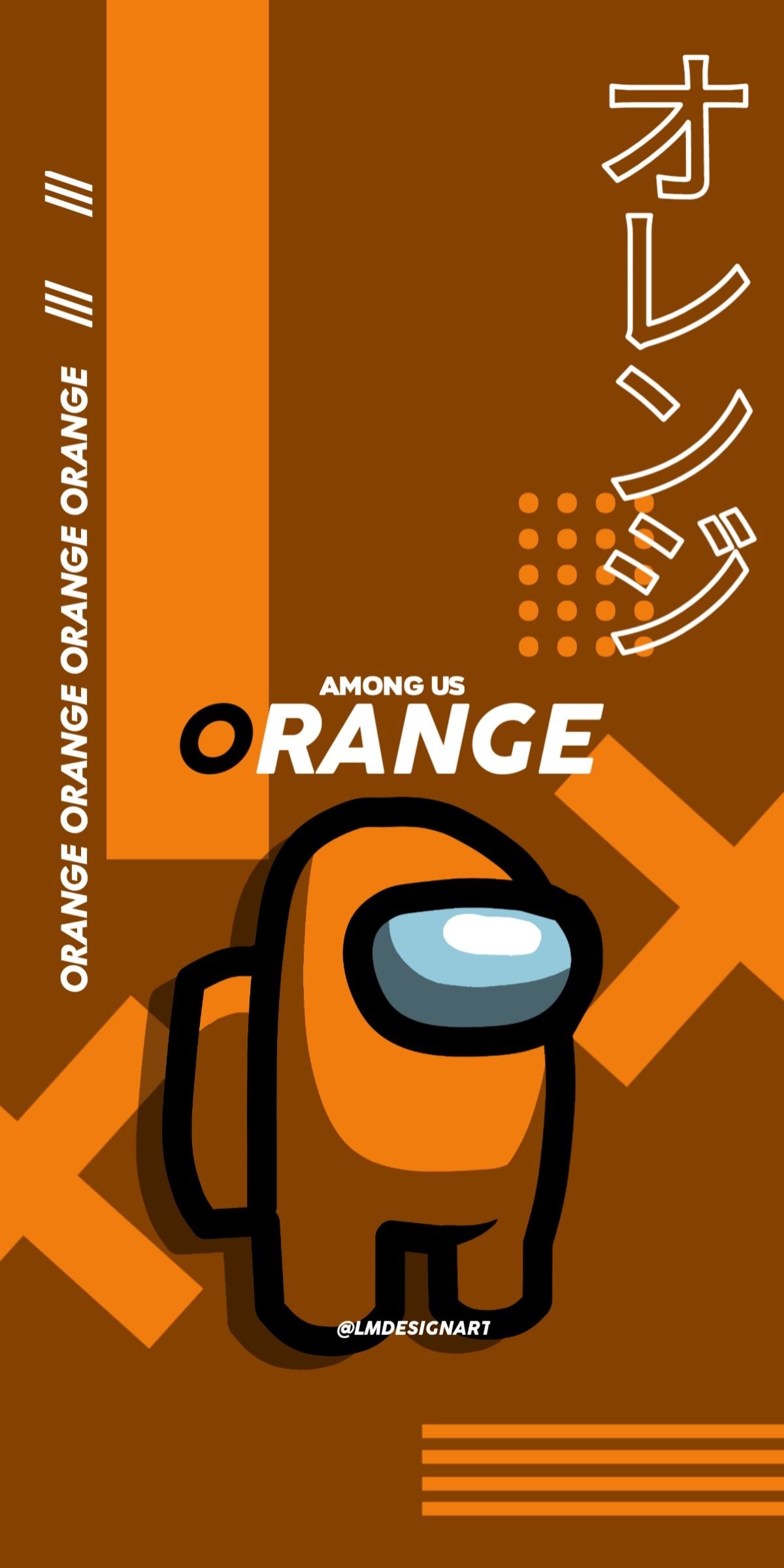 Orange Crewmate Wallpapers - Wallpaper Cave