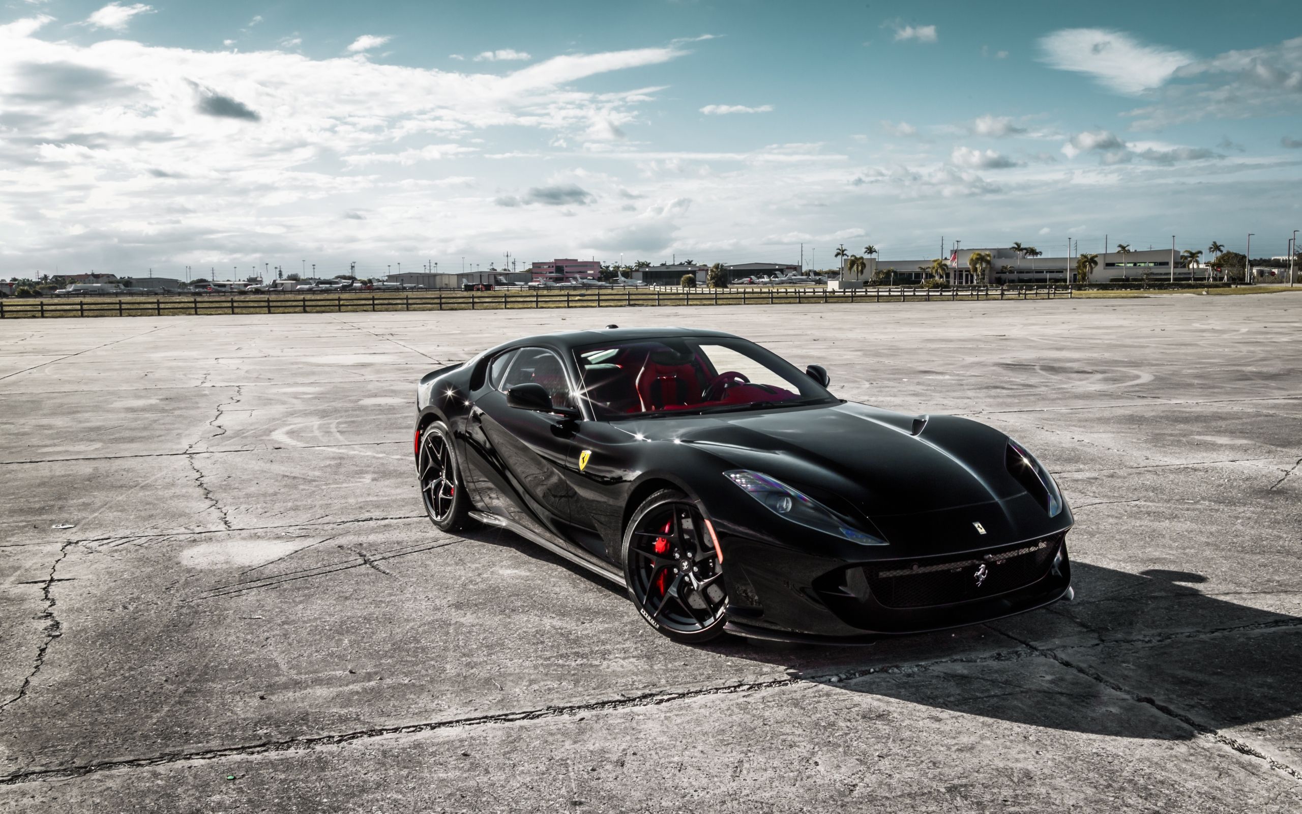 Ferrari Black Wallpapers - Wallpaper Cave