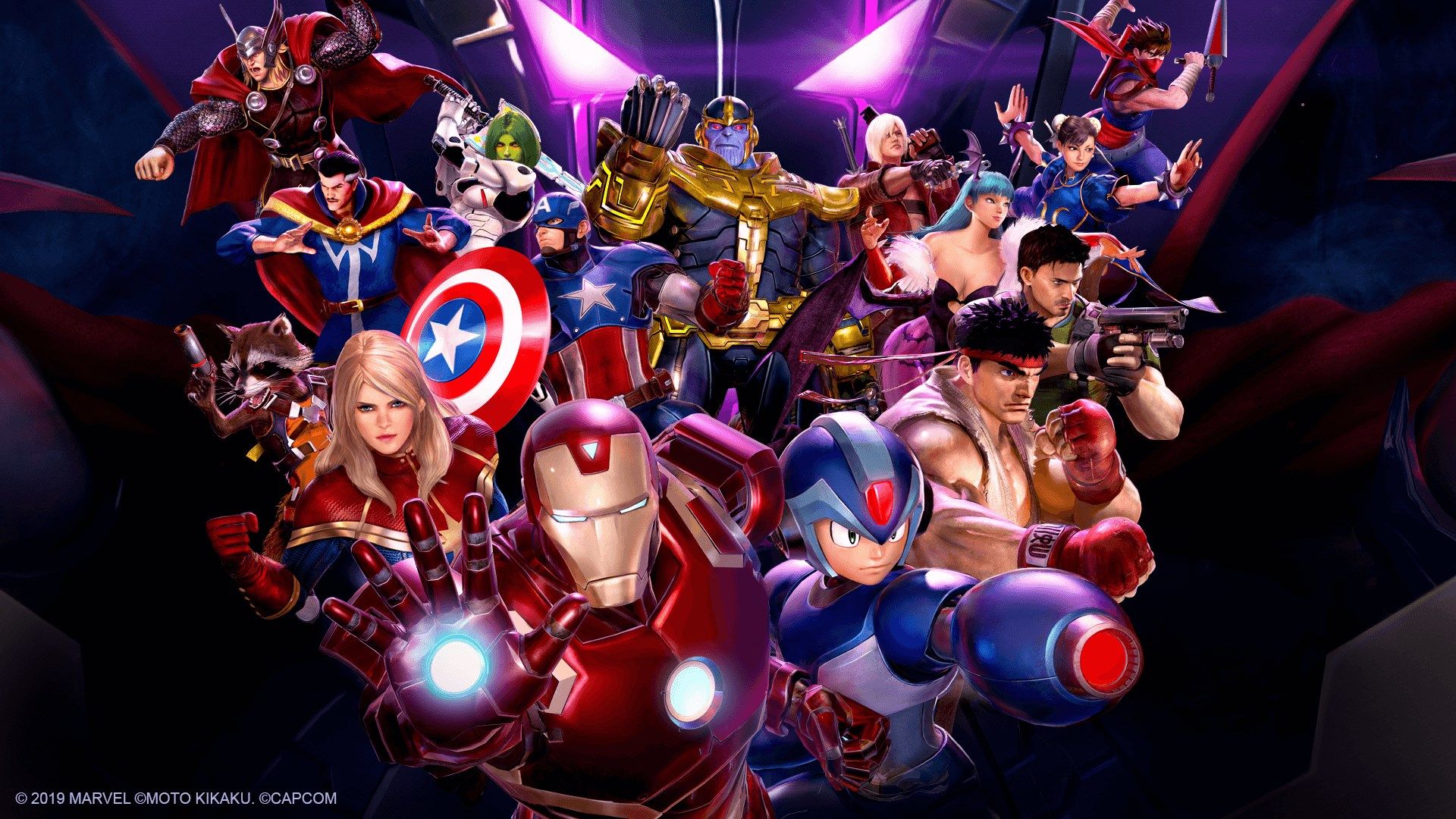 Marvel Vs Capcom Desktop Wallpapers - Wallpaper Cave