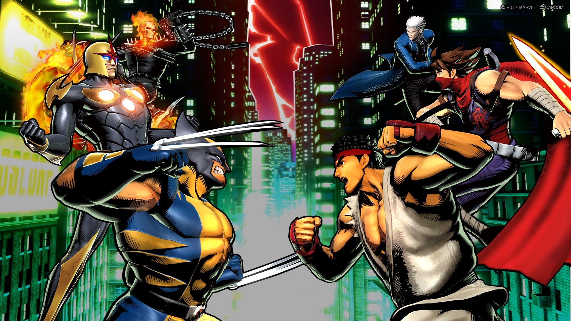Marvel Vs Capcom Desktop Wallpapers - Wallpaper Cave