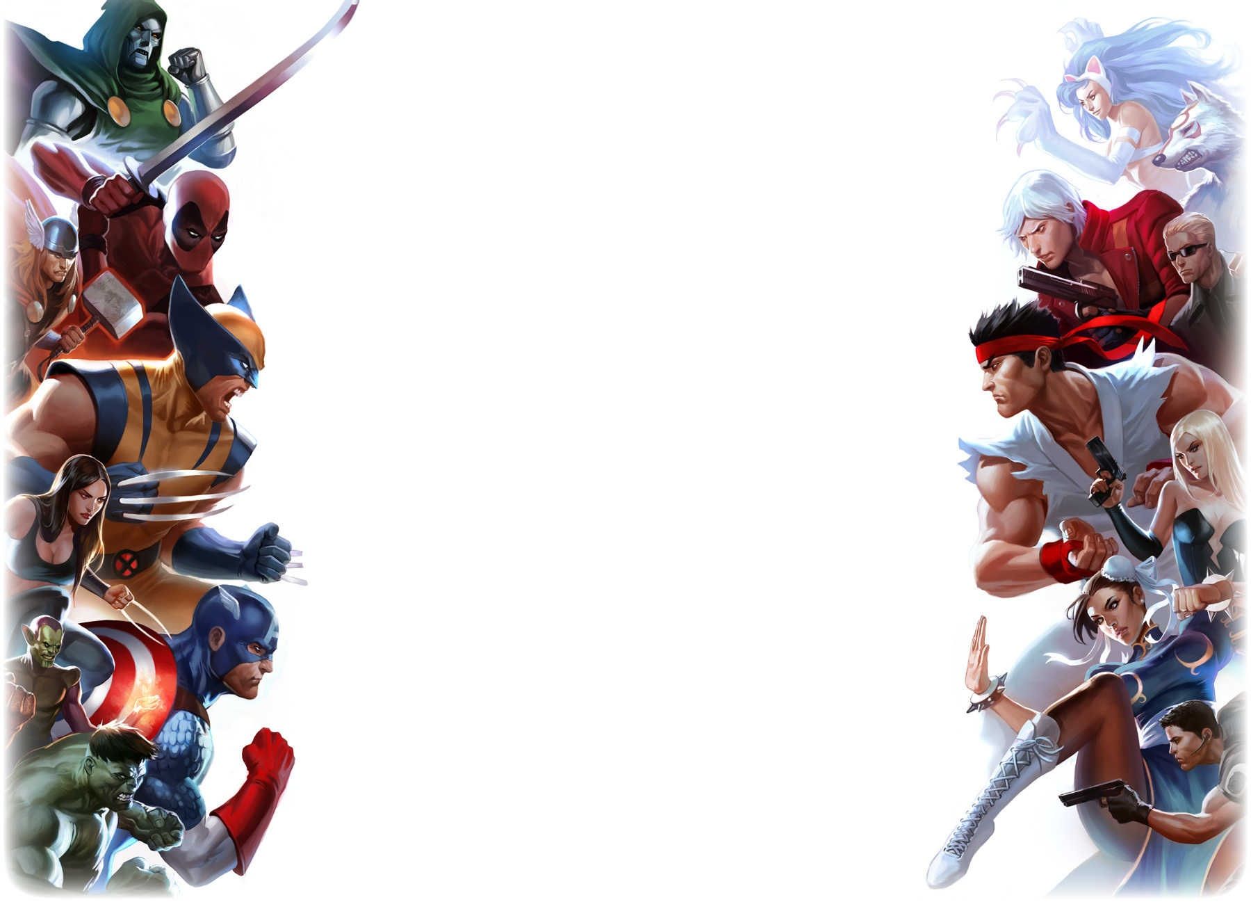 Marvel Vs Capcom Desktop Wallpapers - Wallpaper Cave