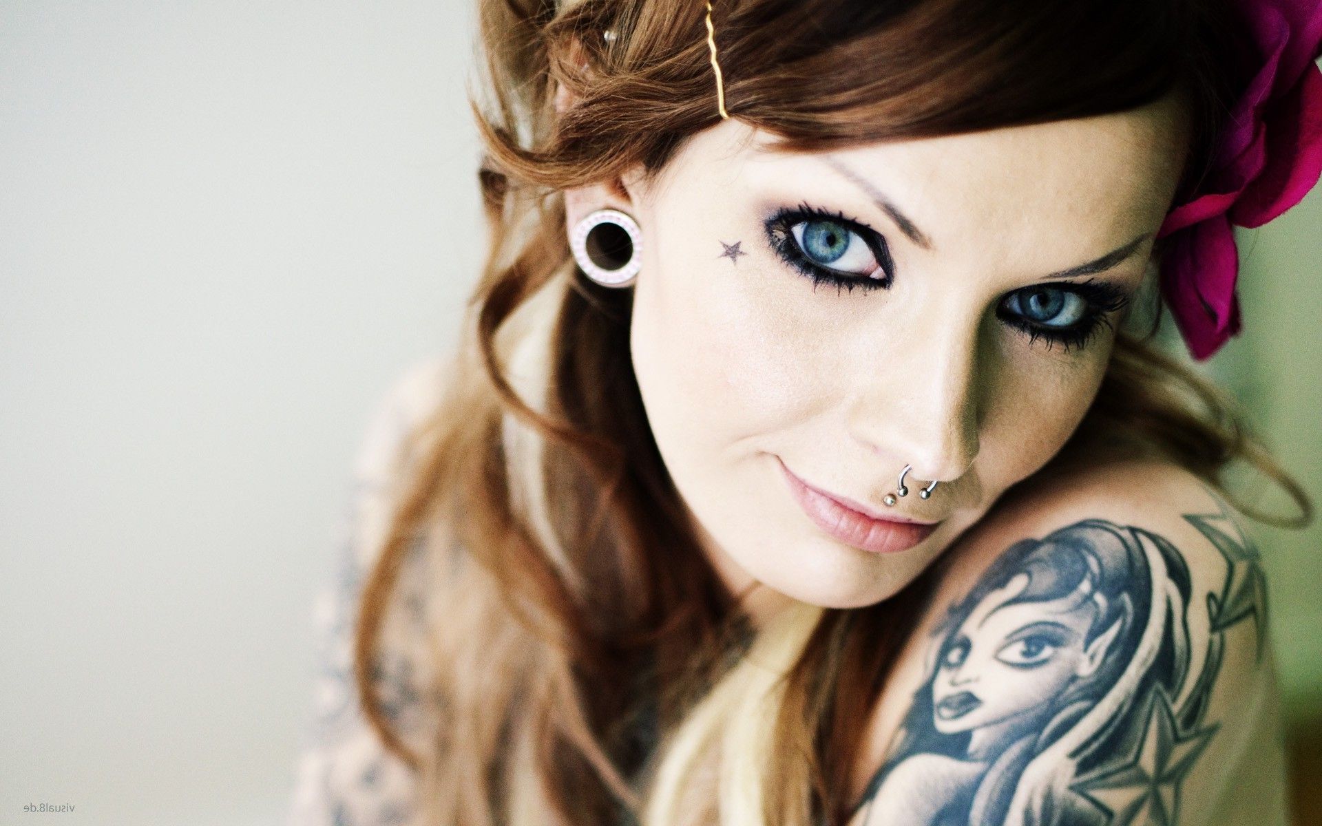 Women With Piercing Wallpapers - Wallpaper Cave