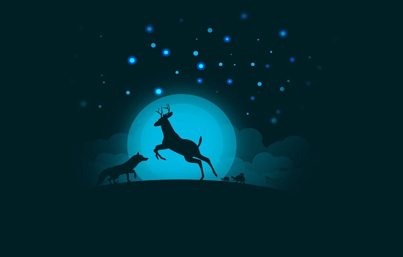 Deer Fox Wallpapers - Wallpaper Cave