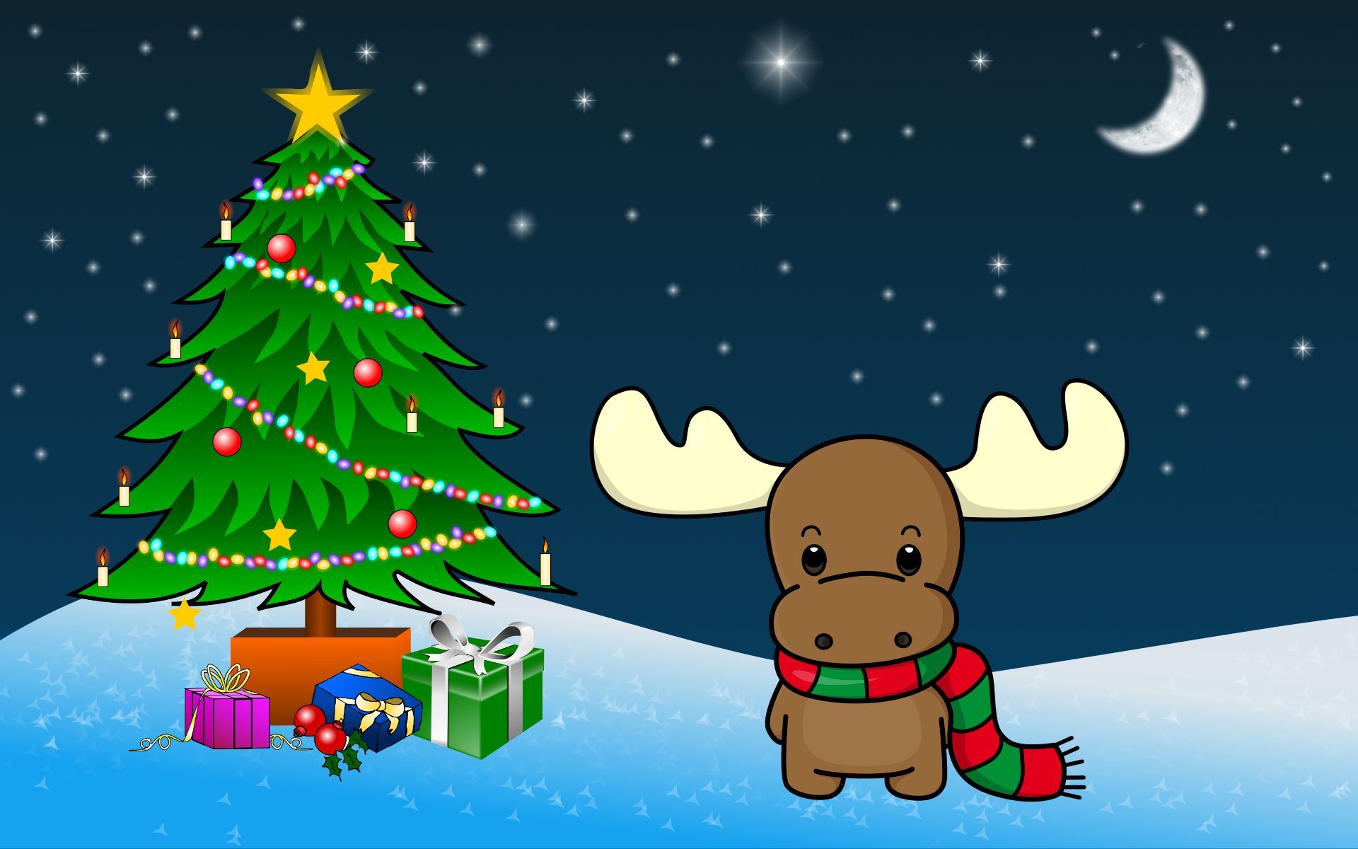 Chibi Christmas Tree Wallpapers - Wallpaper Cave