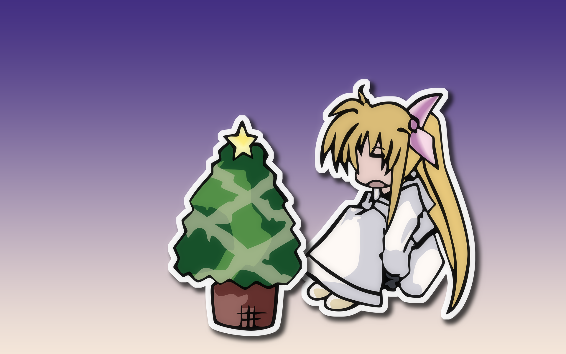 Chibi Christmas Tree Wallpapers - Wallpaper Cave