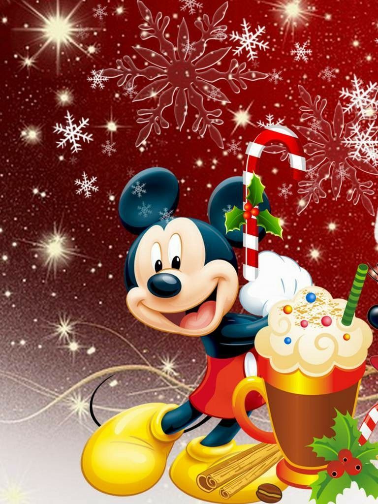 Xmas Mickey Mouse Wallpapers - Wallpaper Cave