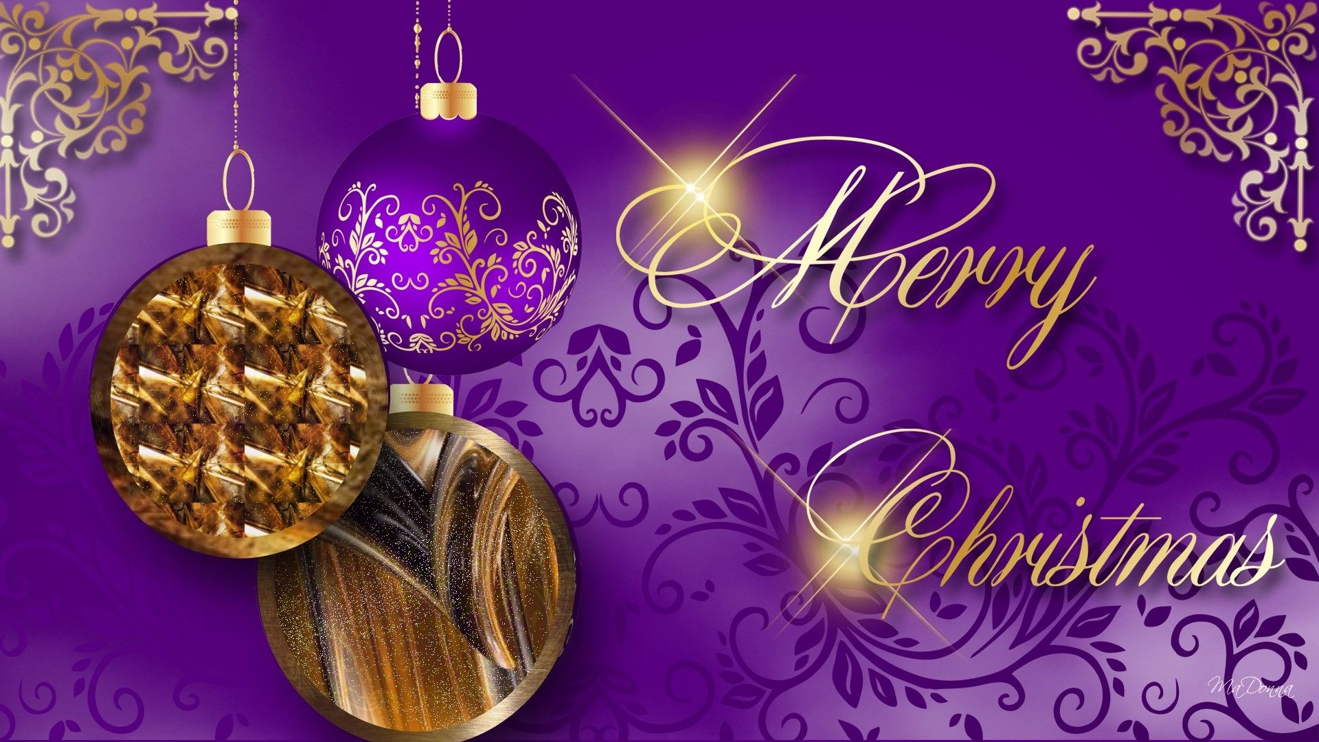 Purple Xmas Wallpapers - Wallpaper Cave