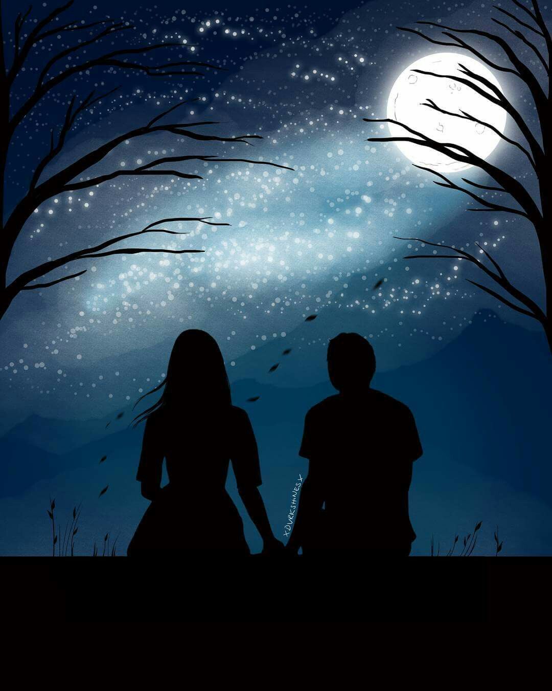 Couples Shadow Wallpapers Wallpaper Cave
