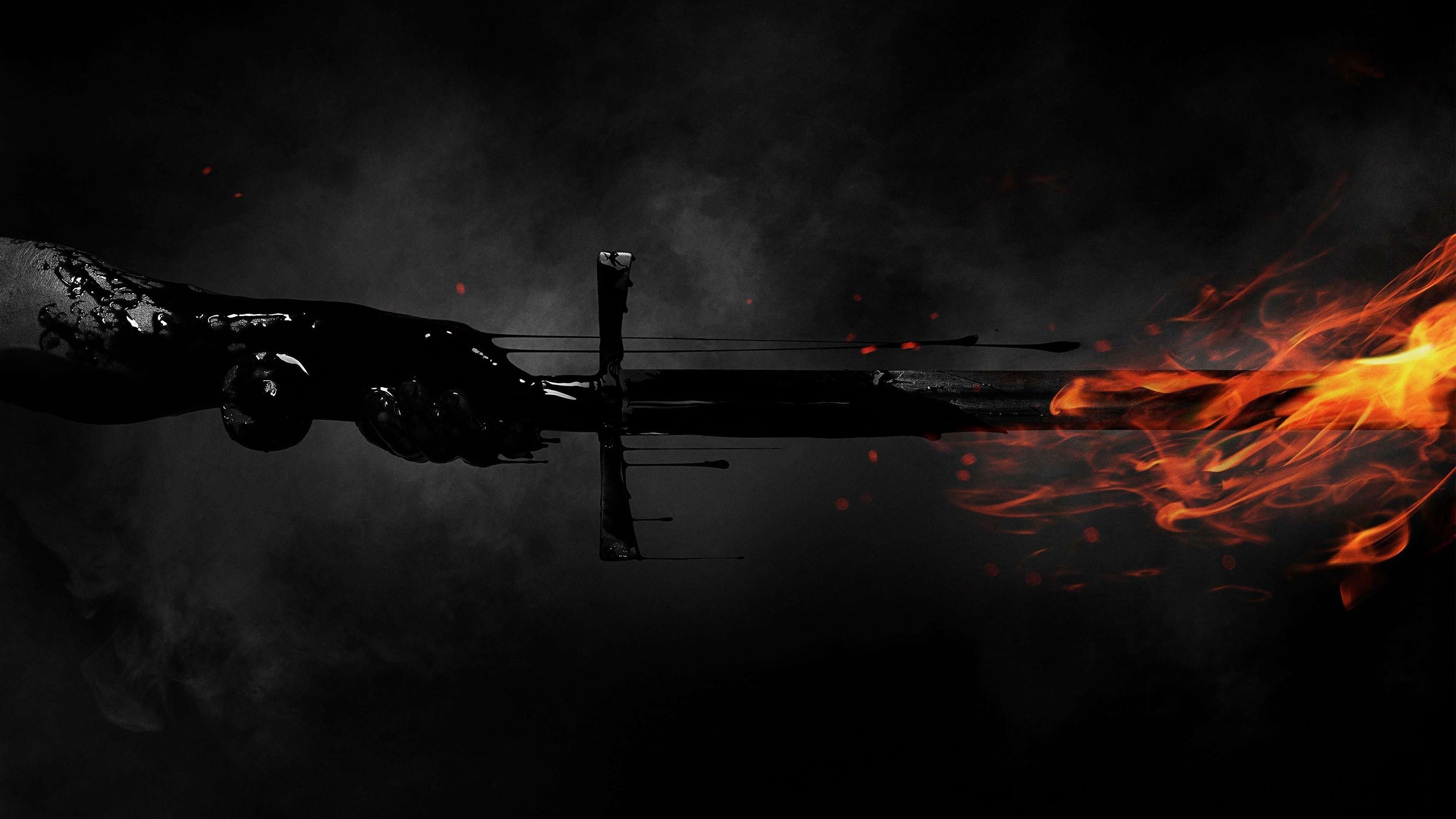 Fire Sword Wallpapers - Wallpaper Cave