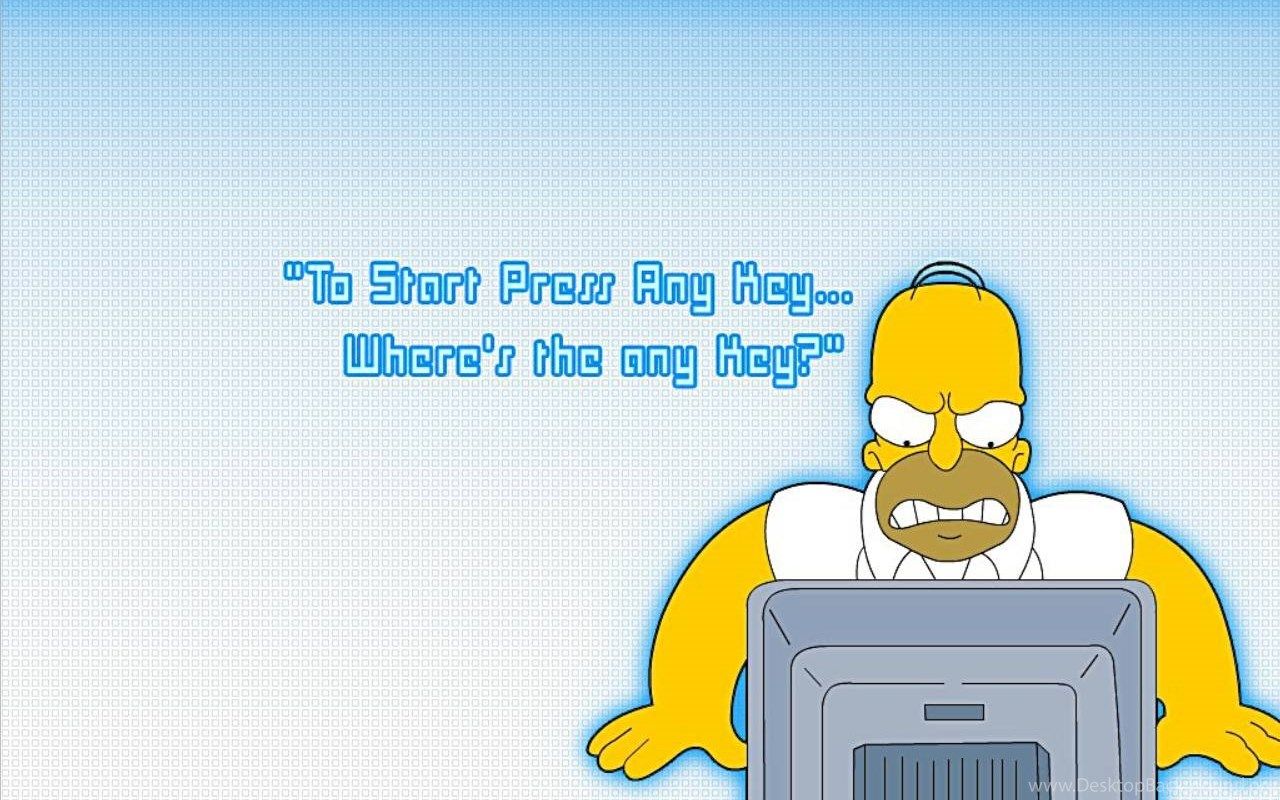 Simpsons Computer Wallpapers - Wallpaper Cave