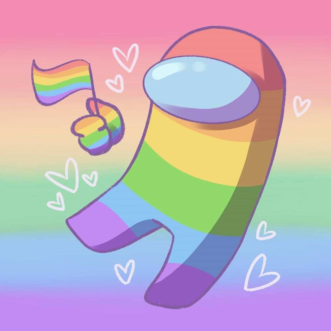 Among Us Pride Wallpapers - Wallpaper Cave