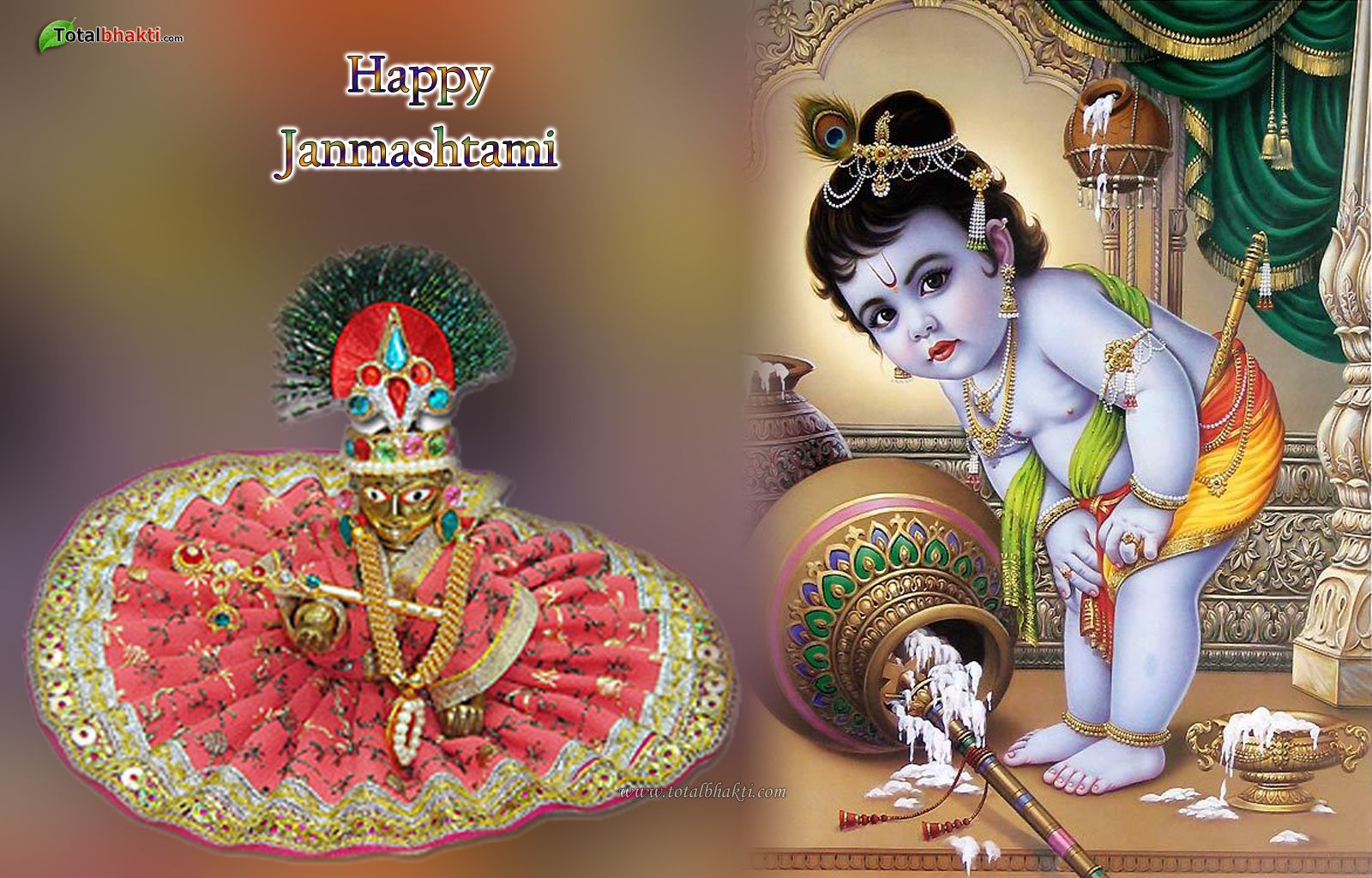 Happy Janmashtami Wallpapers - Wallpaper Cave