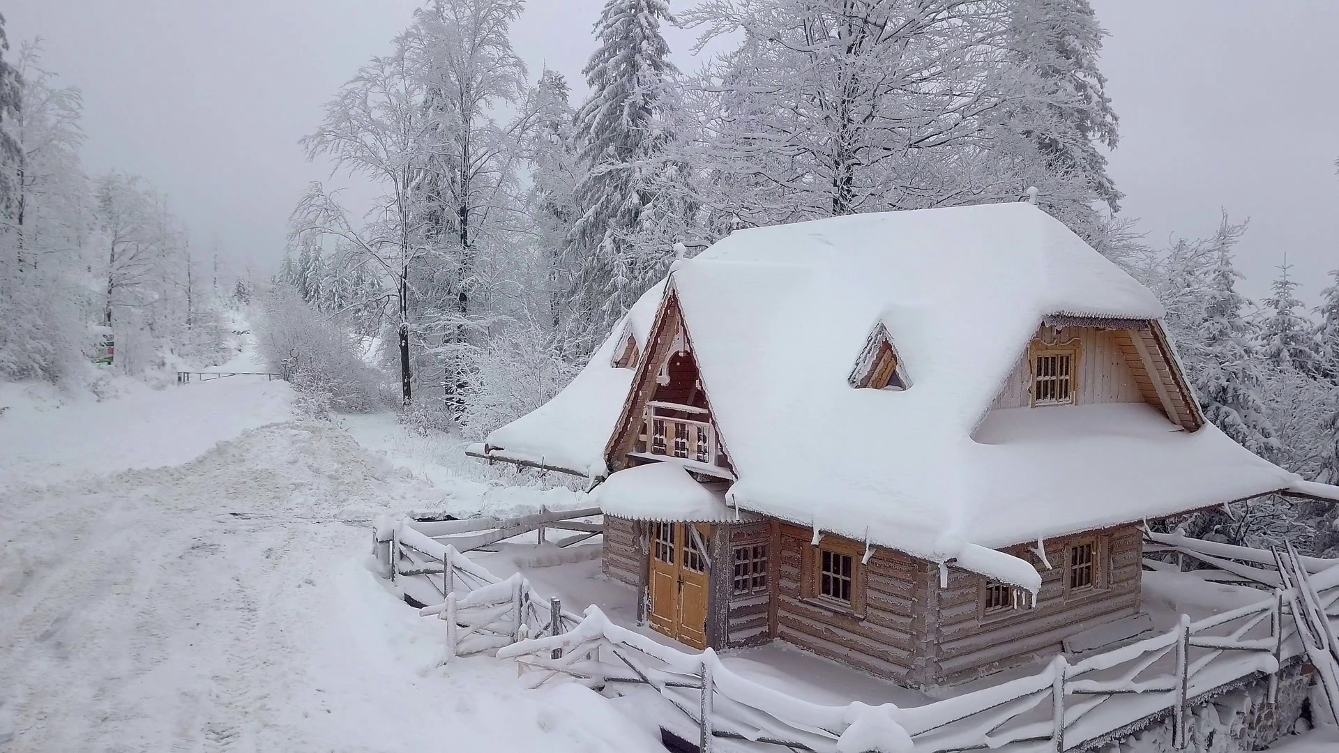 Lonely Winter House Wallpapers - Wallpaper Cave