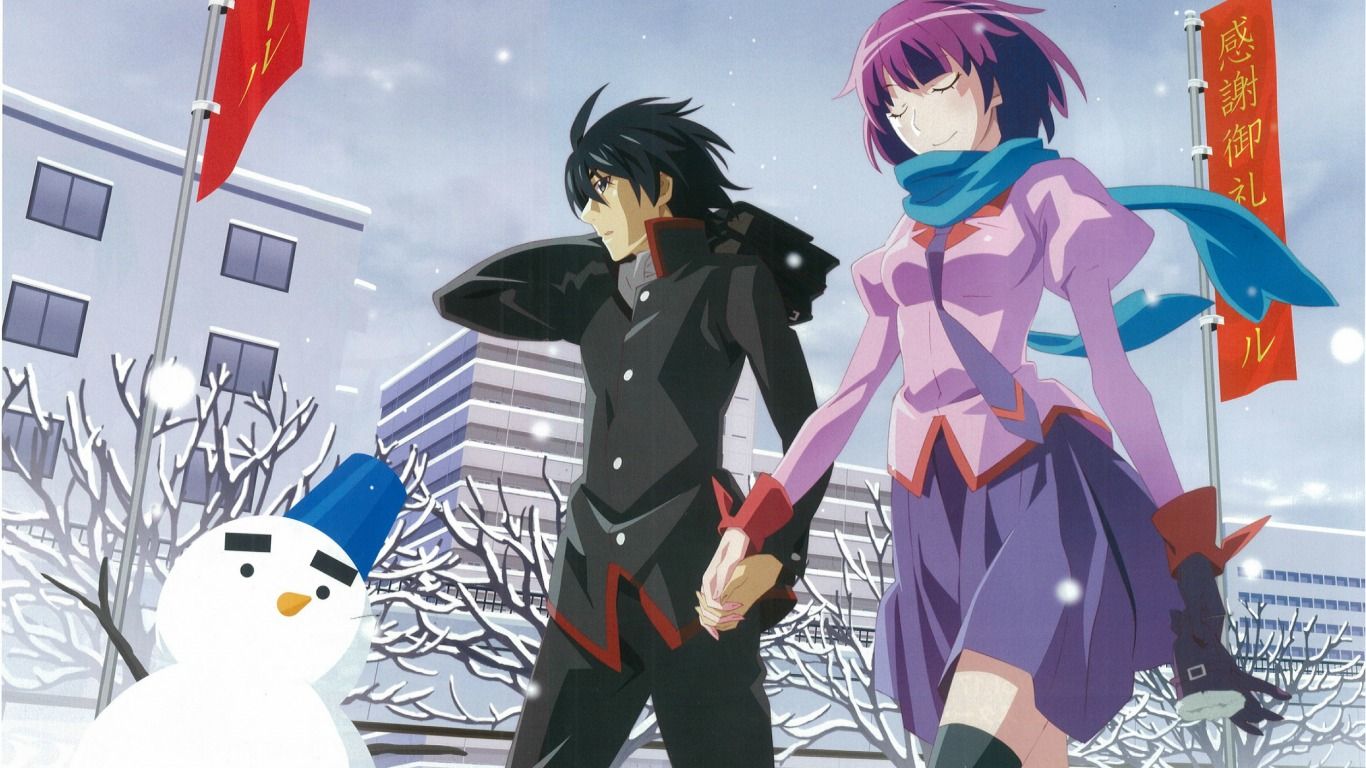 Senjougahara Hitagi Wallpapers - Wallpaper Cave