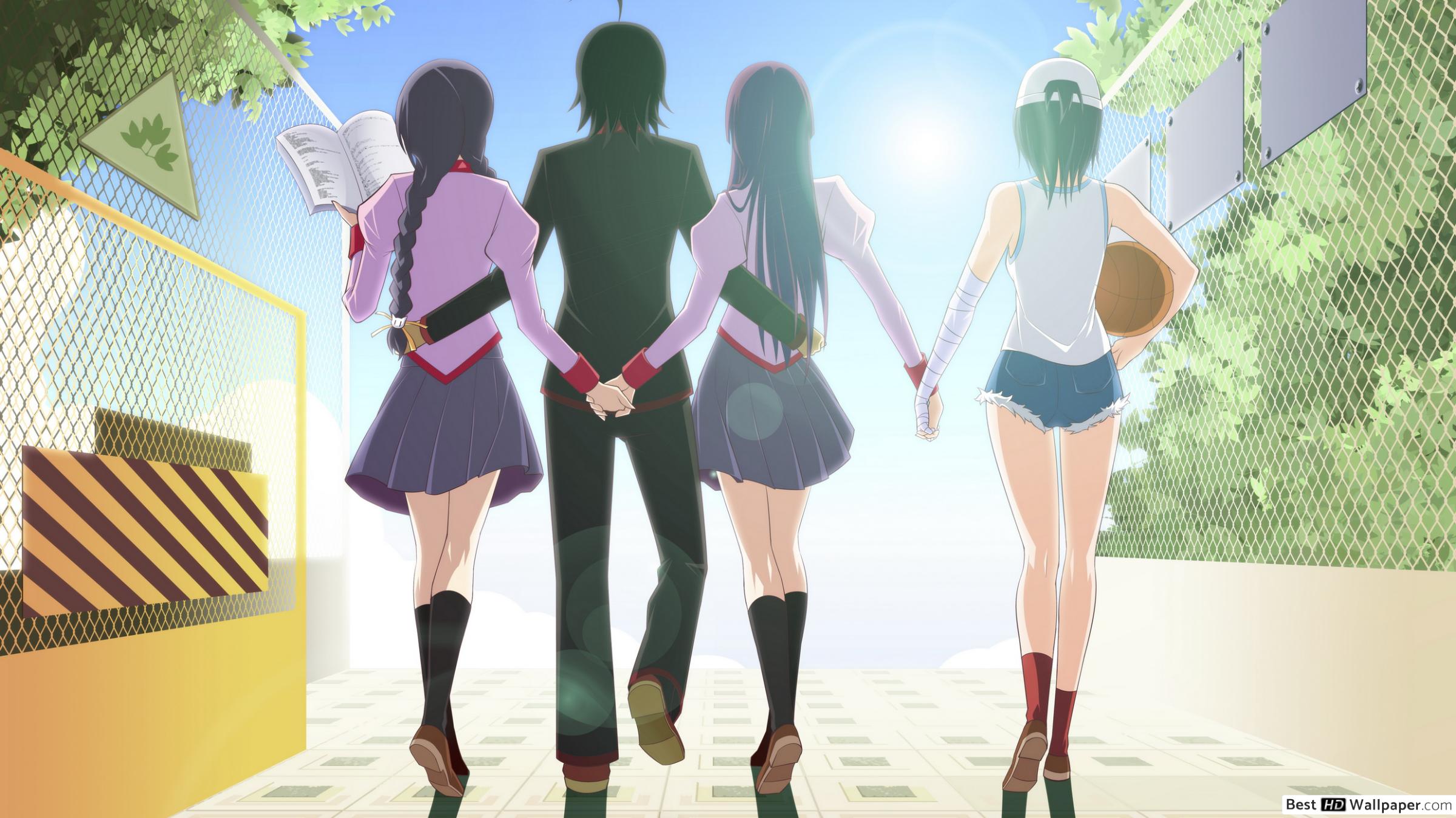 Senjougahara Hitagi Wallpapers - Wallpaper Cave