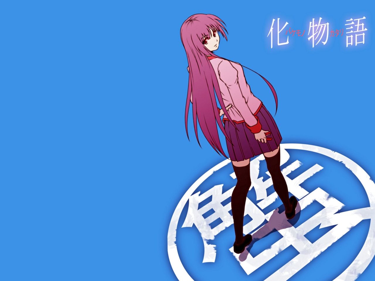 Senjougahara Hitagi Wallpapers - Wallpaper Cave