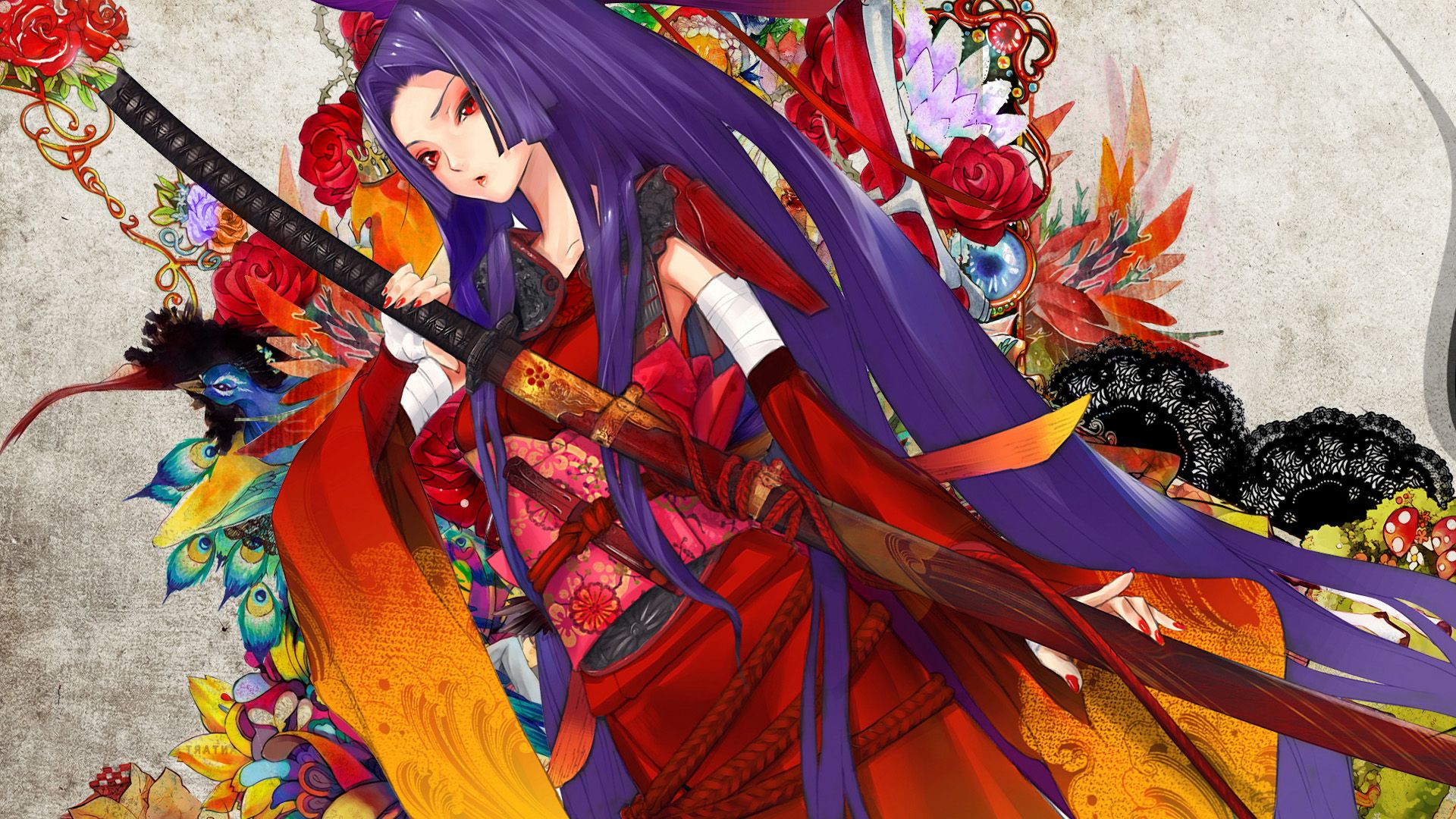 Samurai Sword Girls Wallpapers - Wallpaper Cave