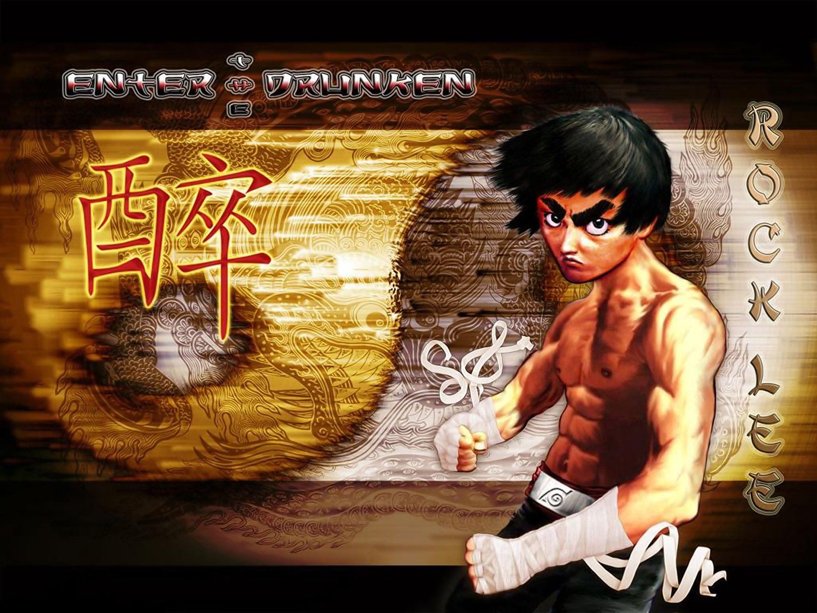 Rock Lee Computer Wallpapers - Wallpaper Cave