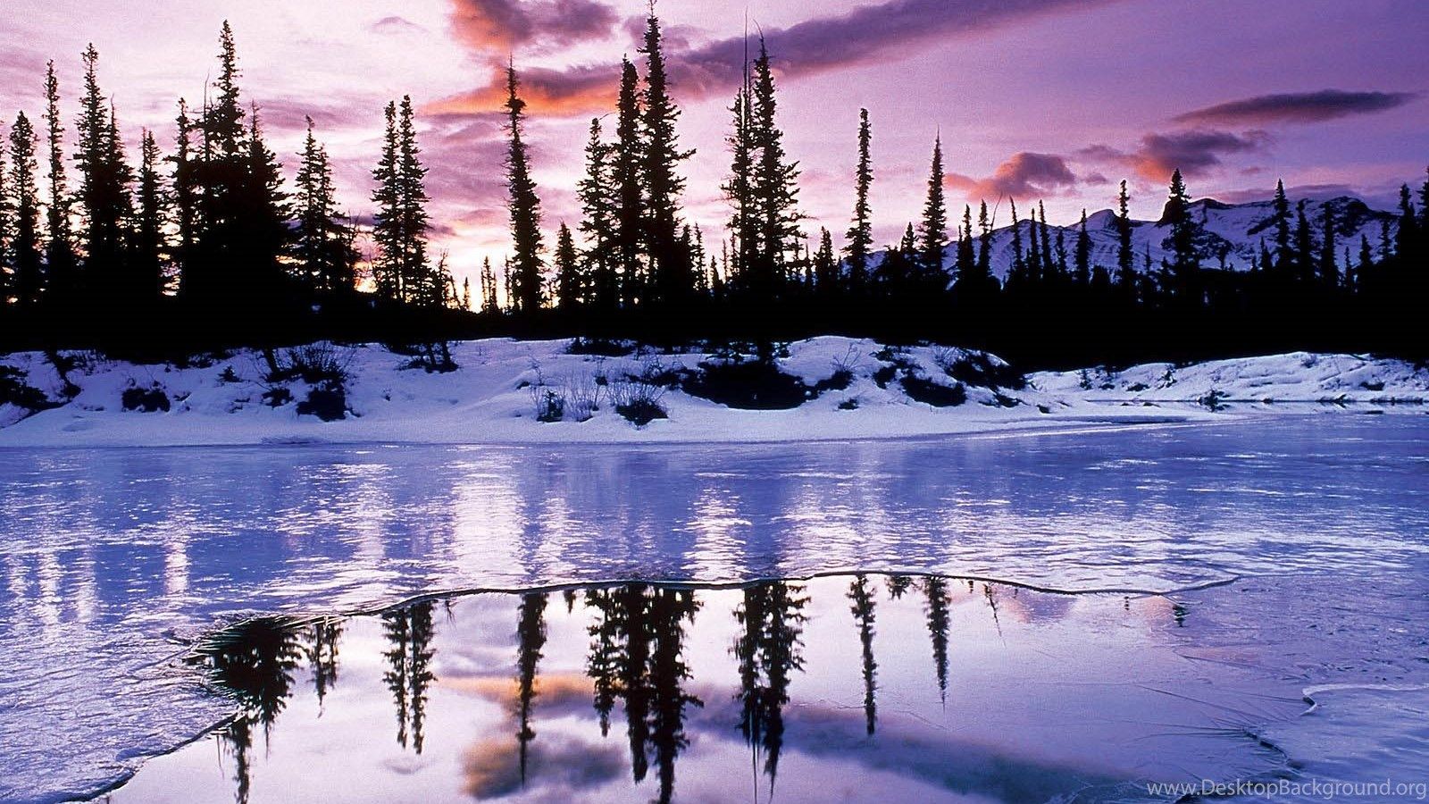 HD Winter Scenes Wallpapers - Wallpaper Cave