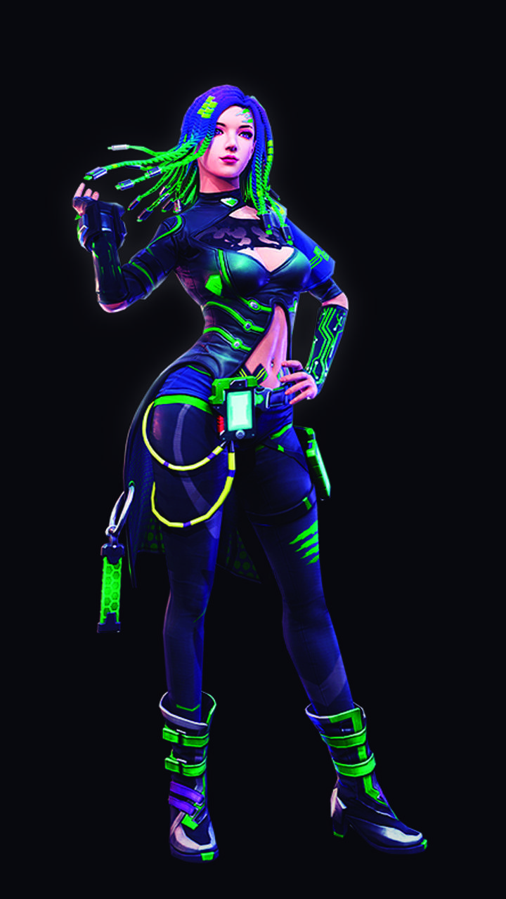 Free Fire Female Character Wallpapers - Wallpaper Cave