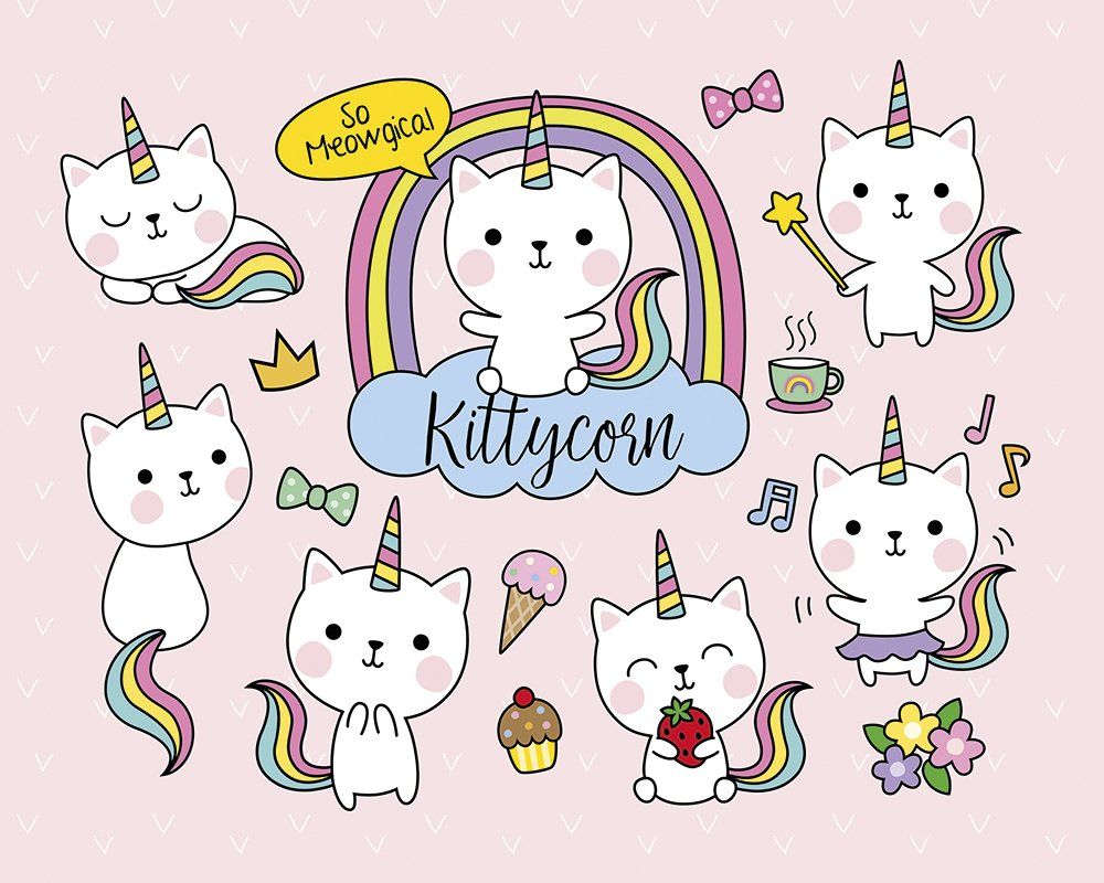 Kittycorn Wallpapers - Wallpaper Cave