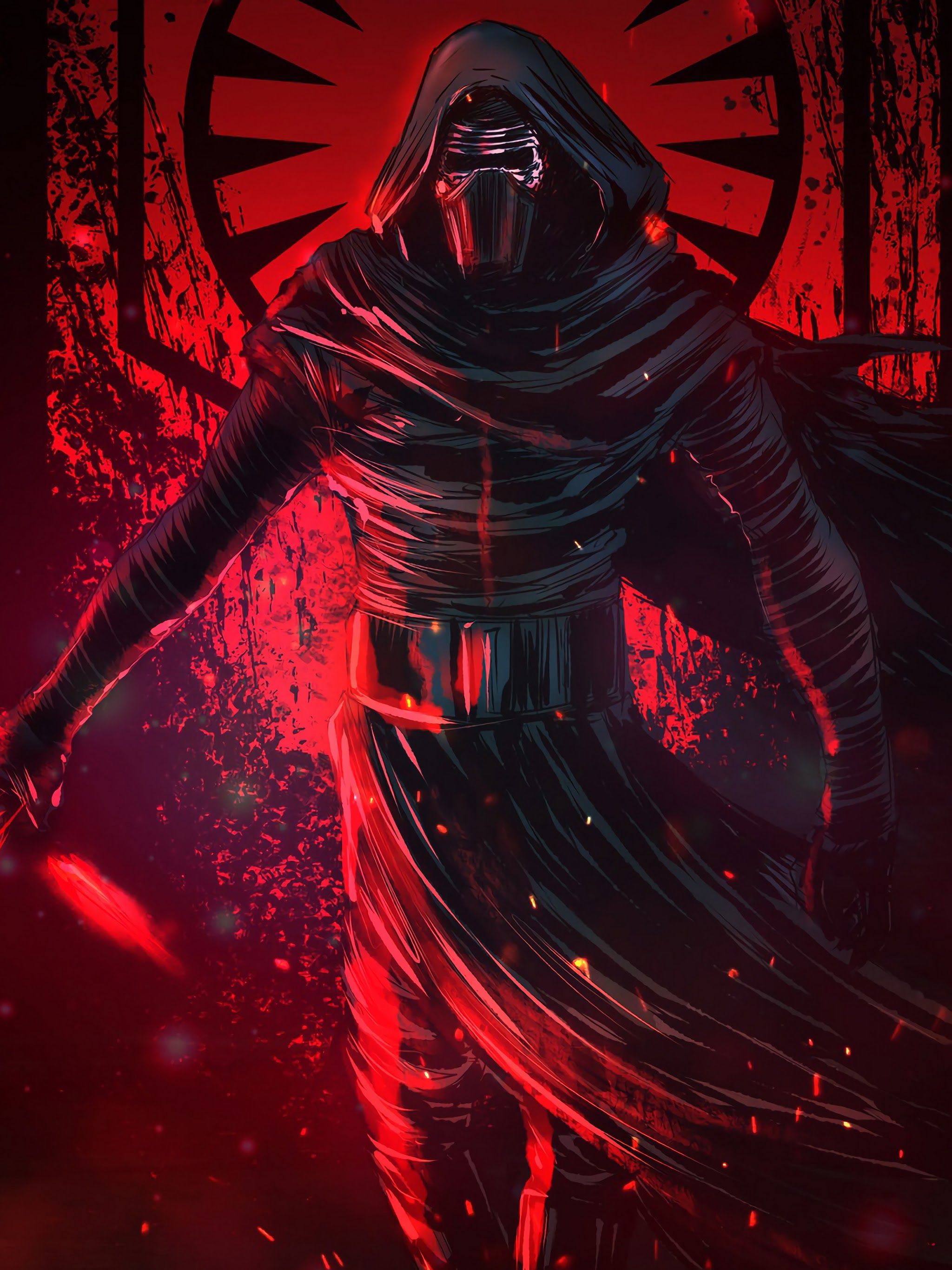 Kylo Ren Lightsaber Wallpapers - Wallpaper Cave