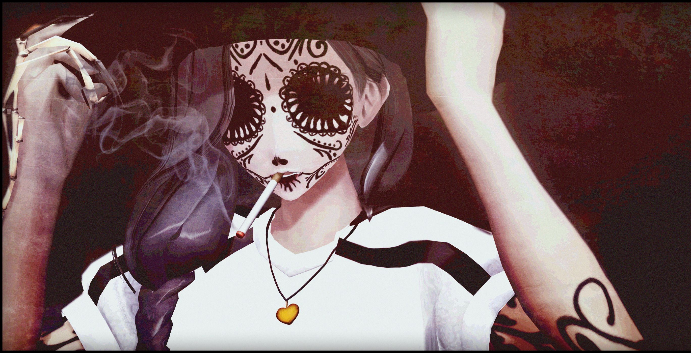 Anime Women Smoking Wallpapers - Wallpaper Cave