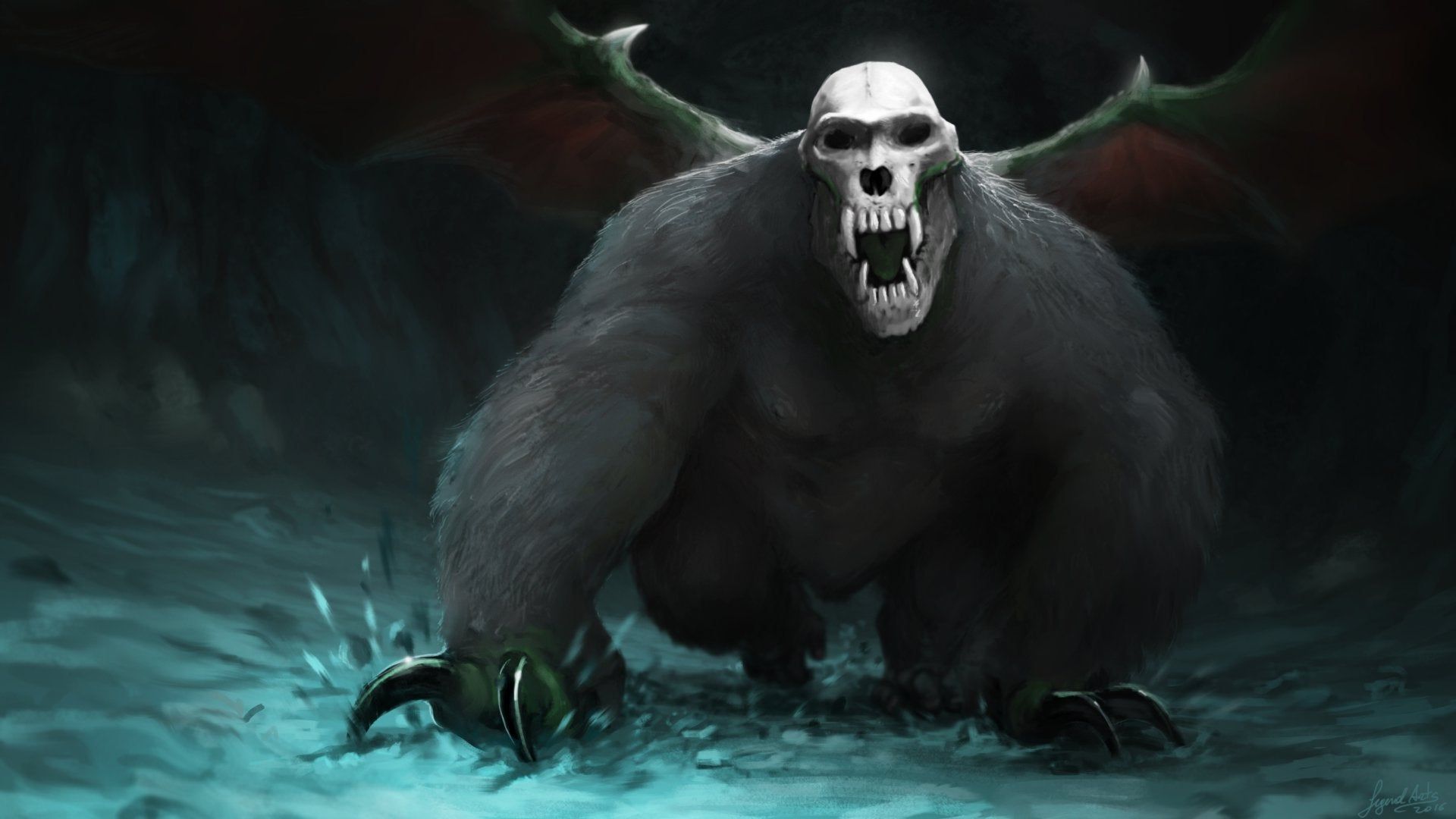 Demonic Gorilla Wallpapers - Wallpaper Cave