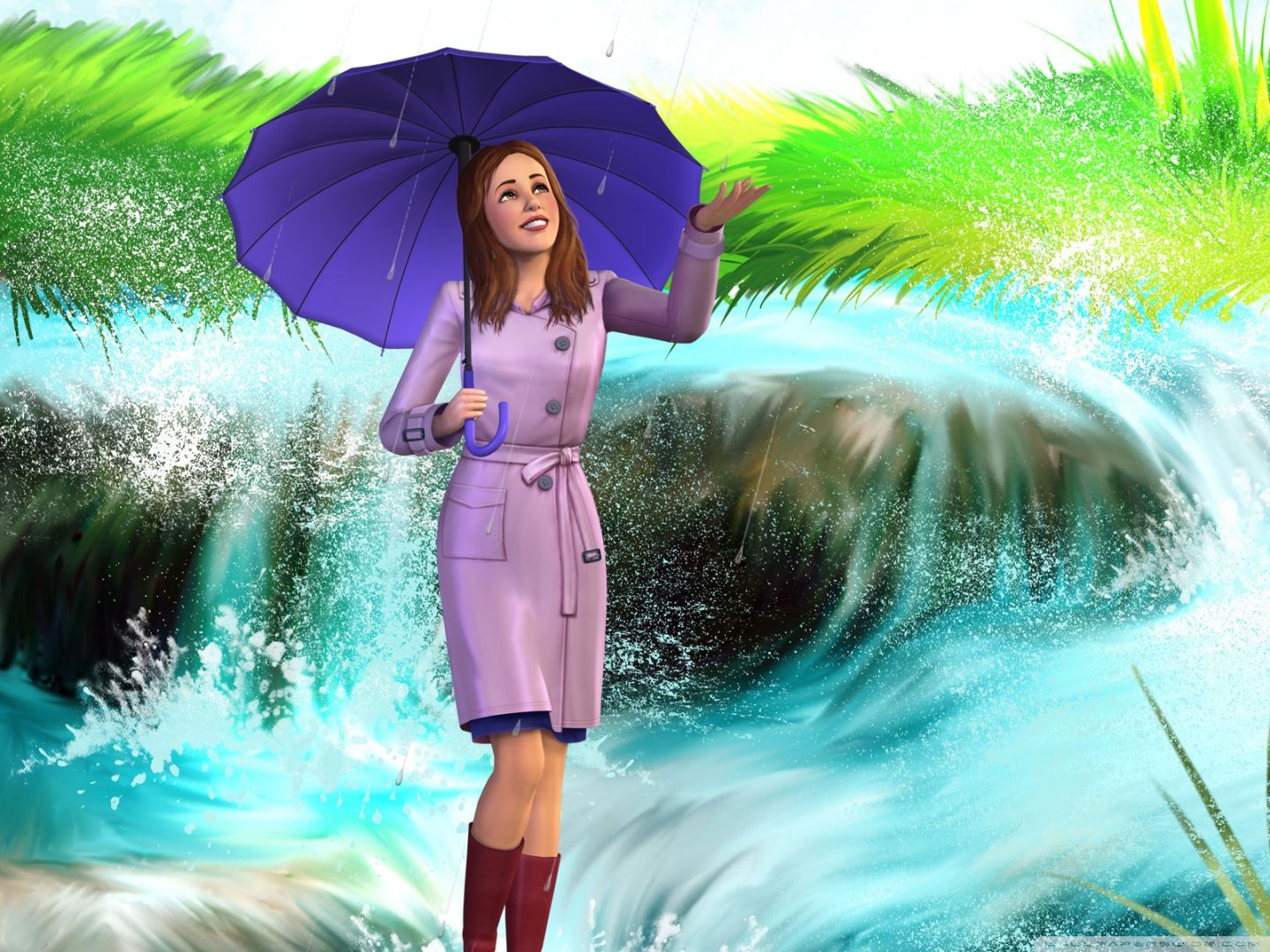 Sims 4 Girl Wallpapers - Wallpaper Cave