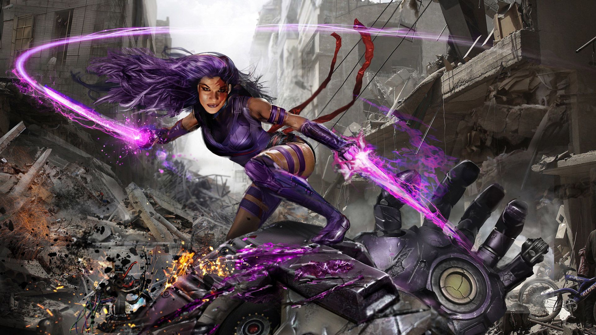X-Men Psylocke Wallpapers - Wallpaper Cave