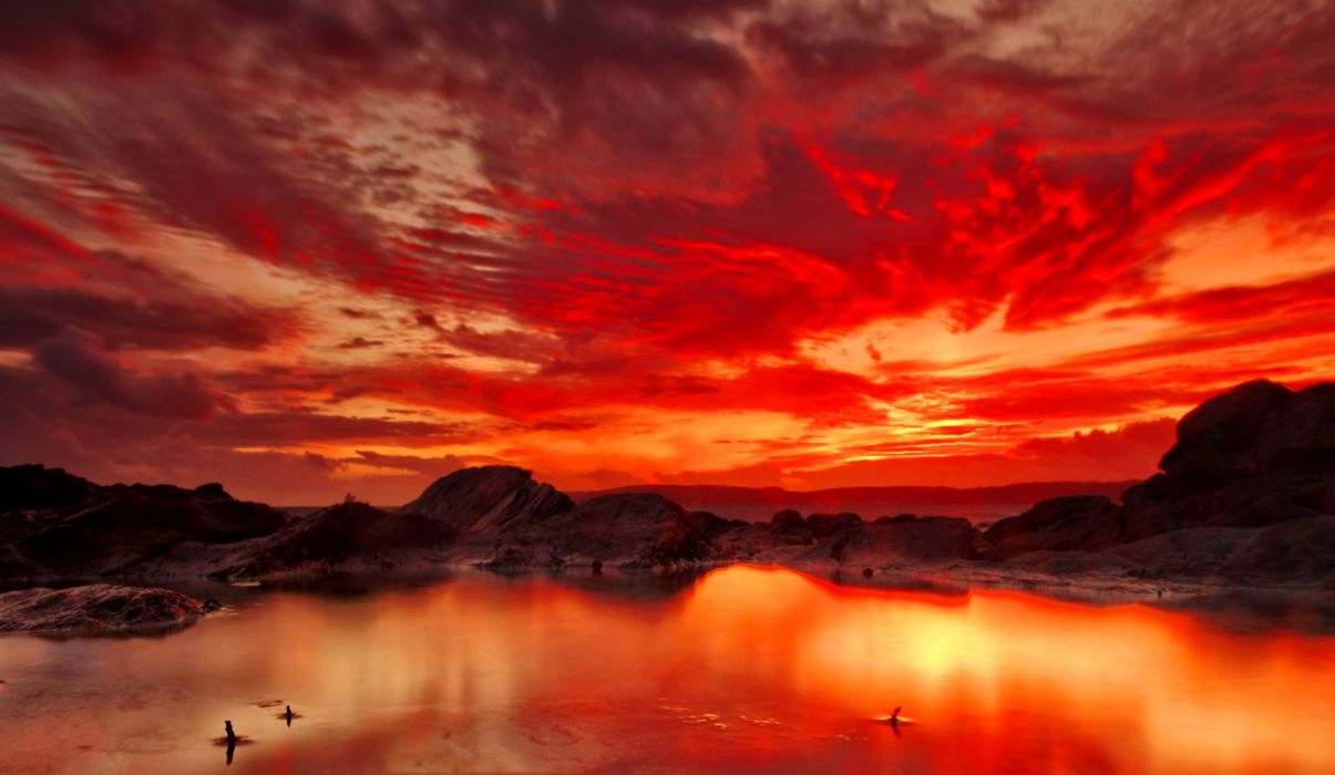 Red Clouds Wallpapers - Wallpaper Cave