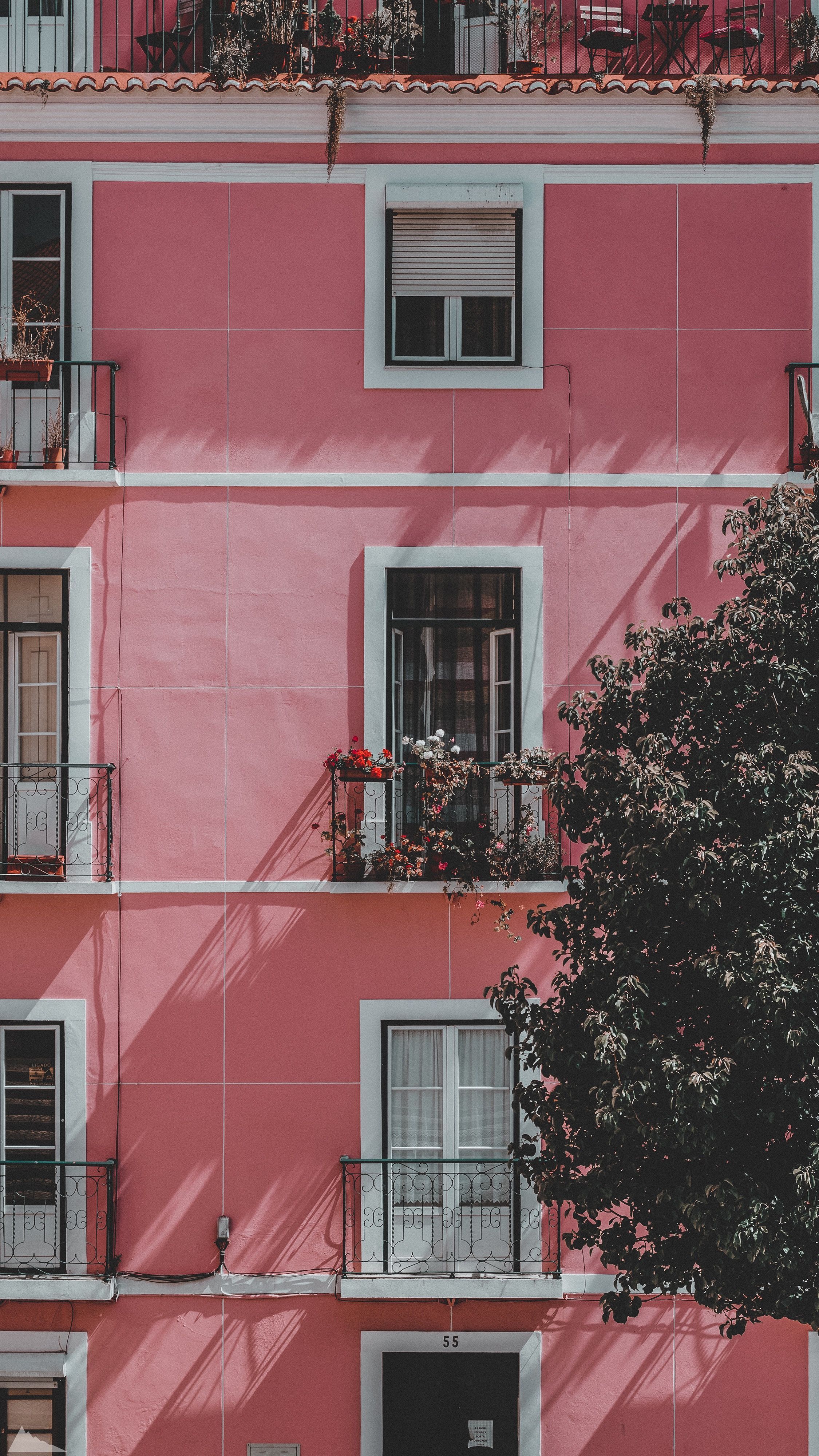 Pink House Wallpapers - Wallpaper Cave