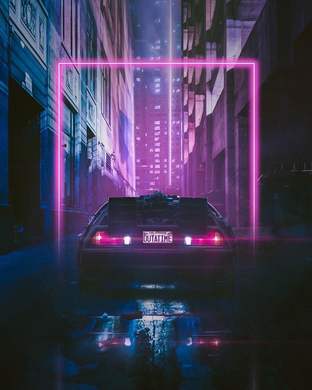 Retrowave Car PS4 Wallpapers - Wallpaper Cave