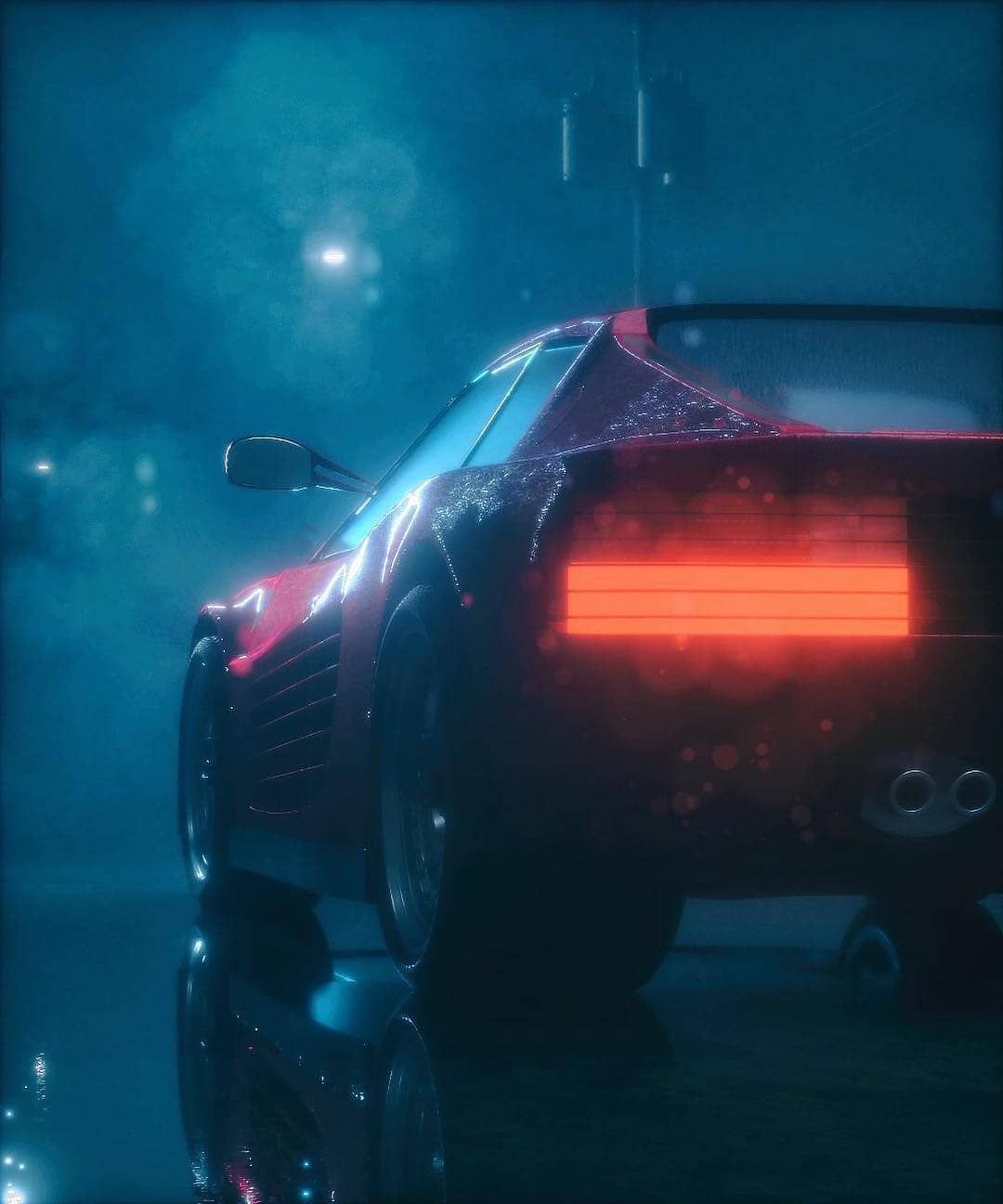 Retrowave Car PS4 Wallpapers - Wallpaper Cave
