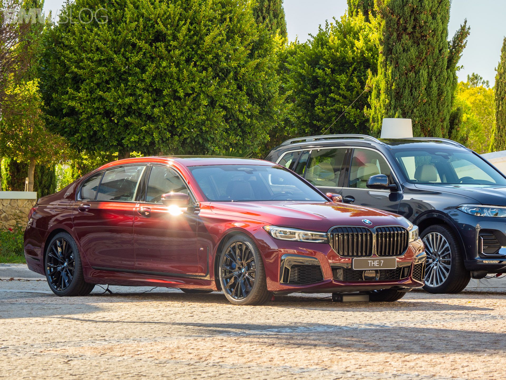 BMW 7 Series Red Colour Wallpapers - Wallpaper Cave