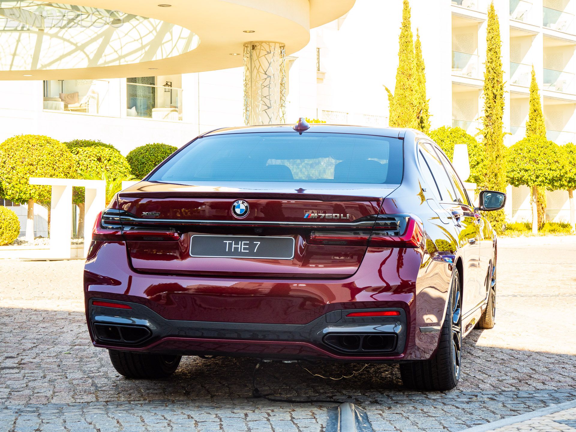 BMW 7 Series Red Colour Wallpapers - Wallpaper Cave