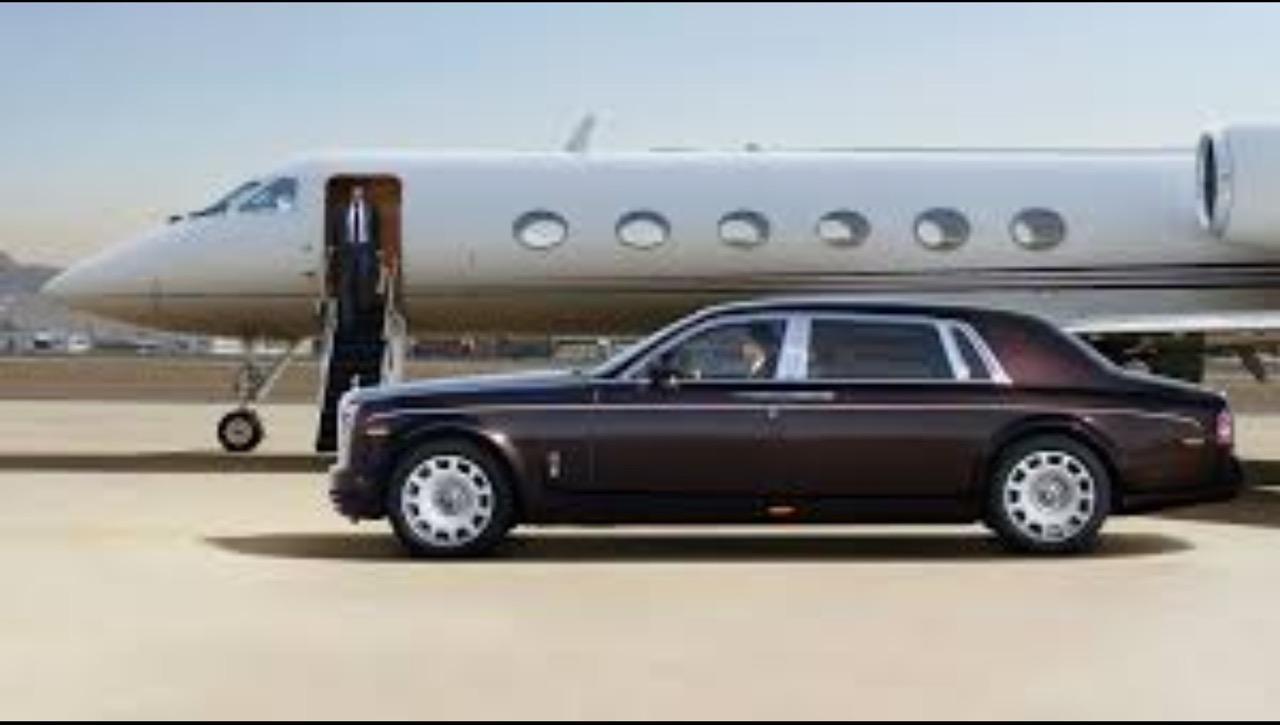 Jet With Rolls Royce Car Desktop Wallpapers - Wallpaper Cave