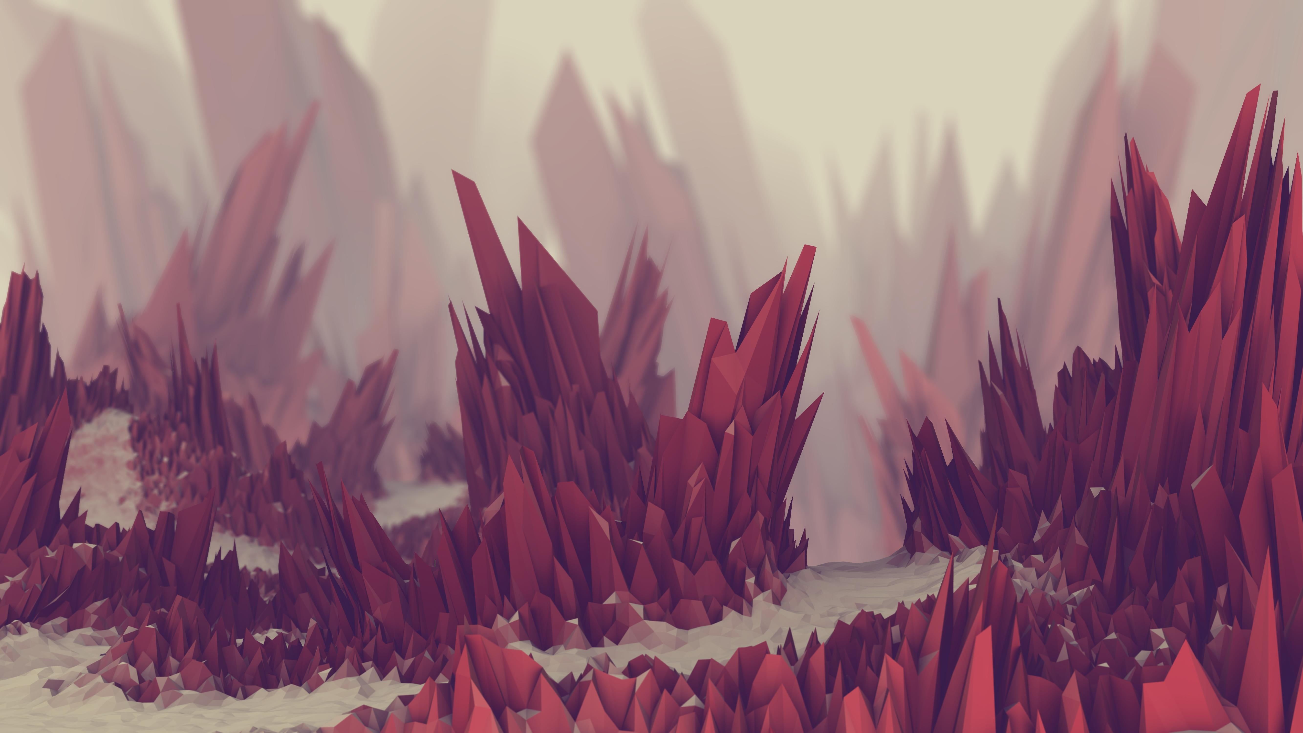 Low Poly Winter Wallpapers - Wallpaper Cave