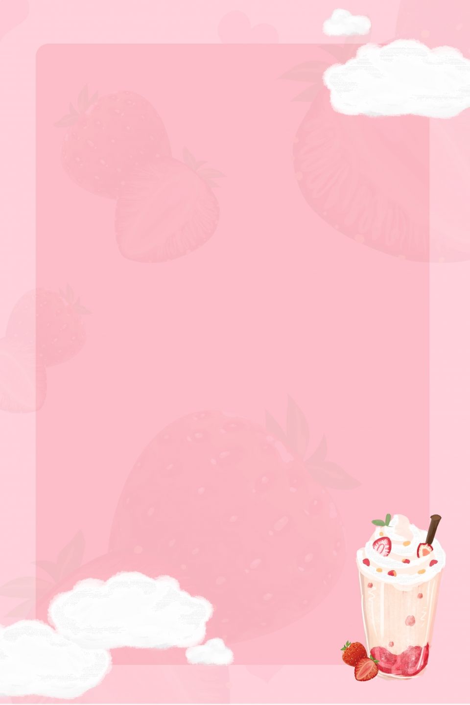 Pink Milkshake Wallpapers - Wallpaper Cave