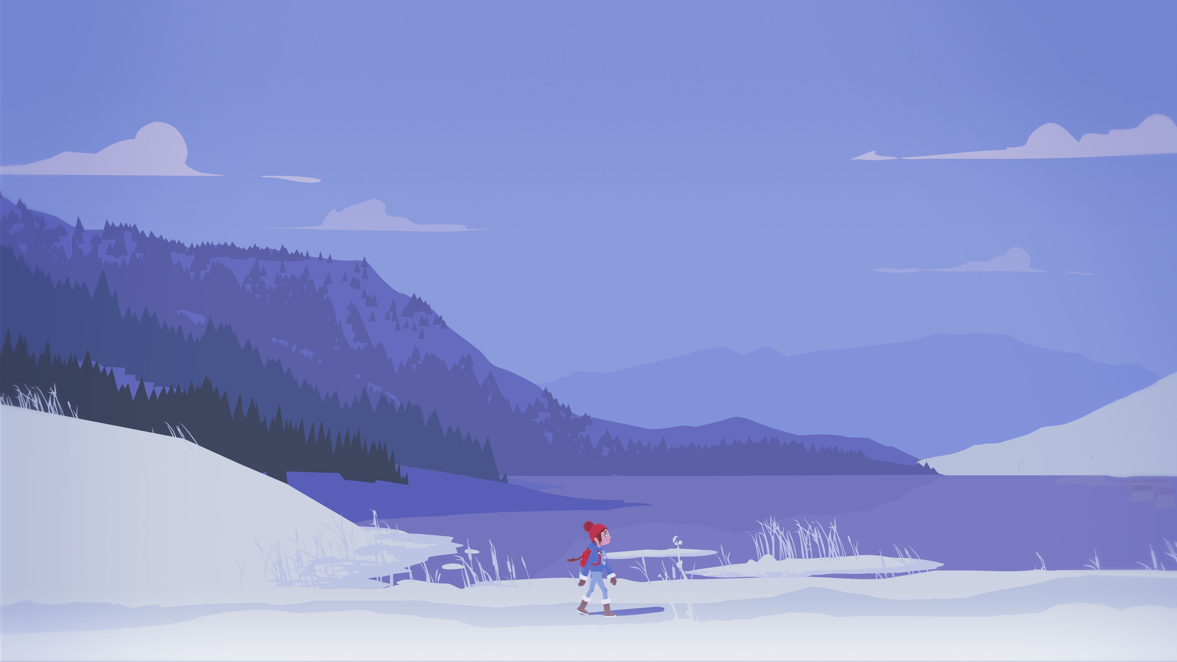 Polygon Winter Wallpapers - Wallpaper Cave